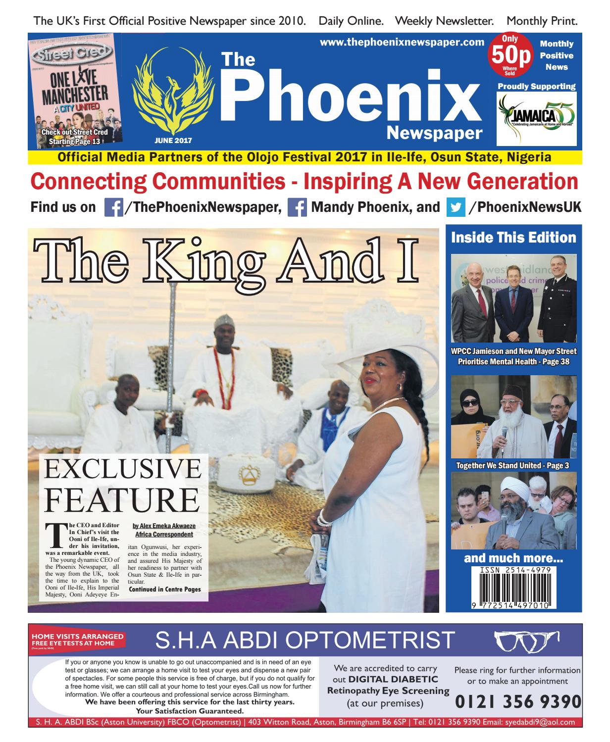 The Phoenix Newspaper - June 2017 by The Phoenix Newspaper - Issuu