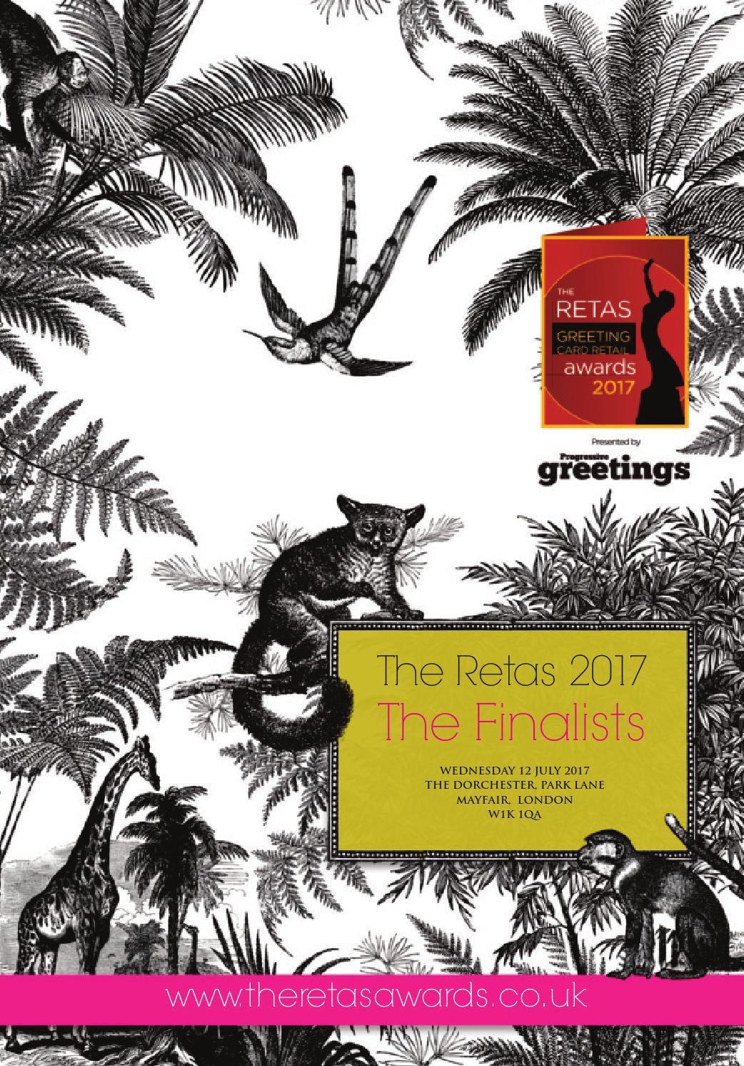 The Retas Awards 2017 - Event Brochure by Max Publishing (London) - Issuu
