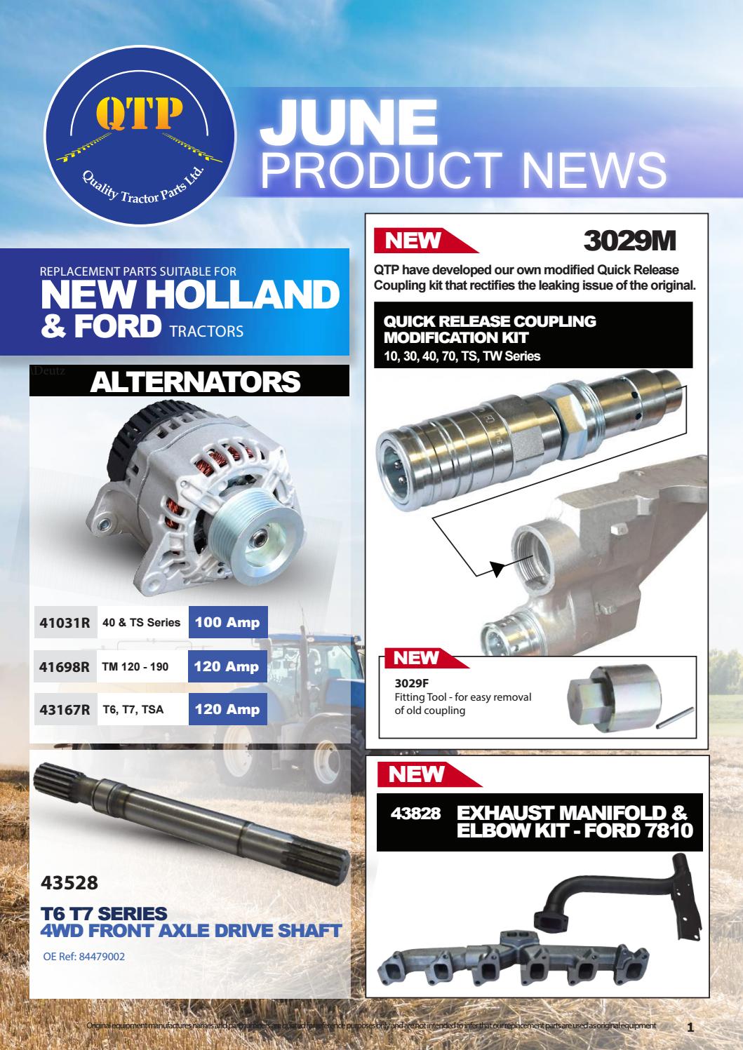 QTP June product news 2017 by Quality Tractor Parts - Issuu