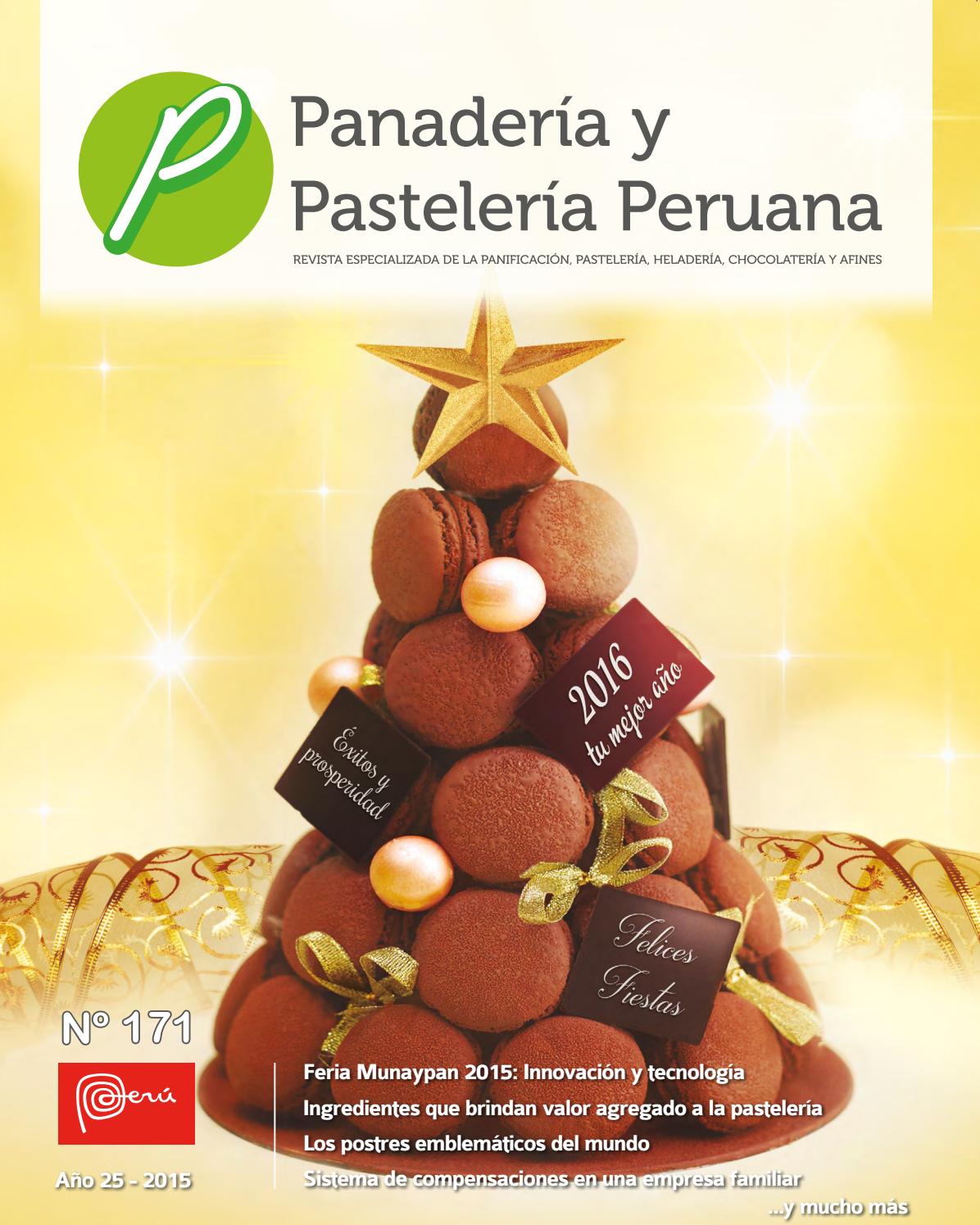 N° 171 - Revista Panadería y Pastelería Peruana by Revista Panadería y ...