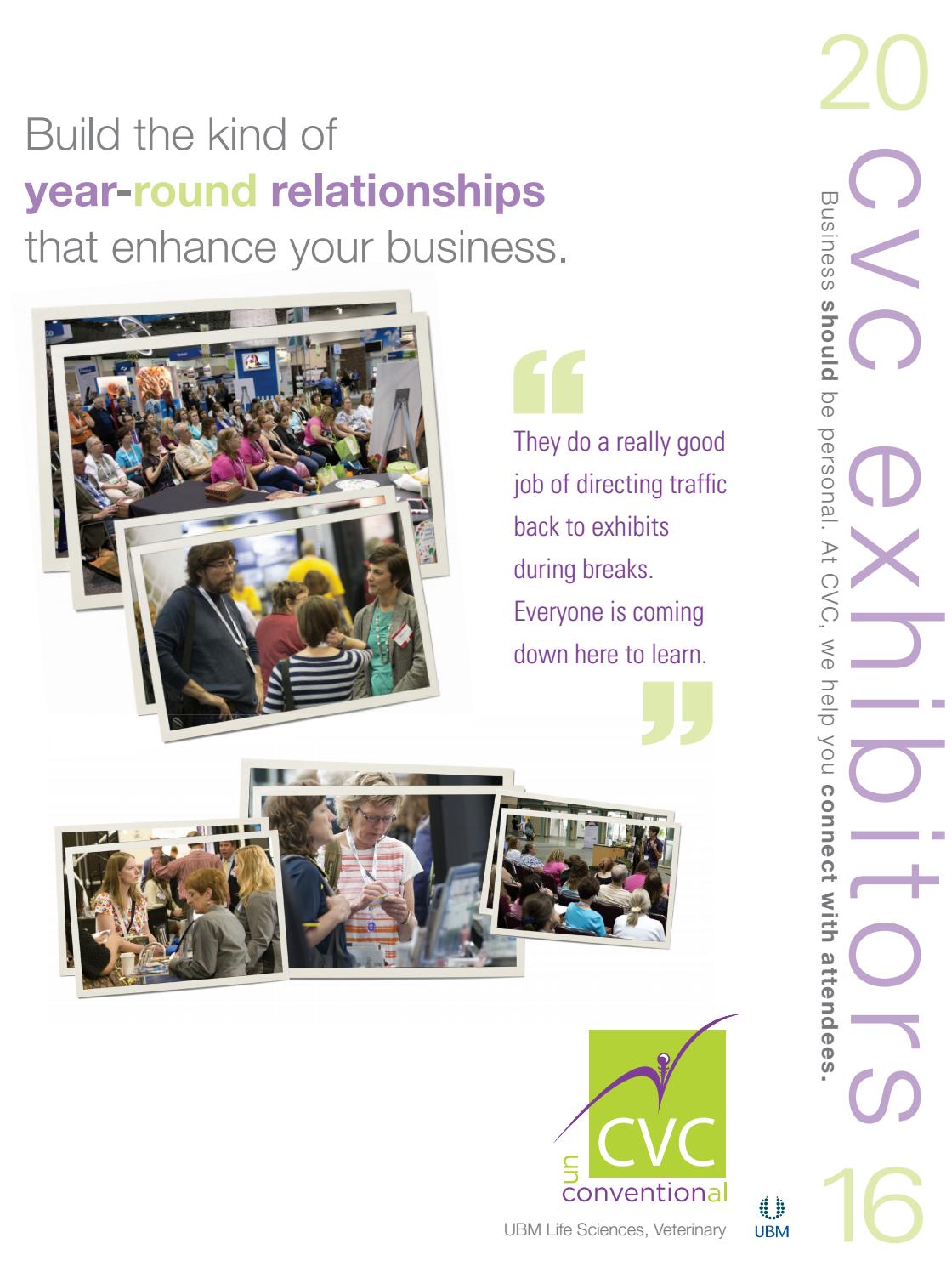 2016 CVC Exhibitor Brochure by Andrew Brown's Creative - Issuu