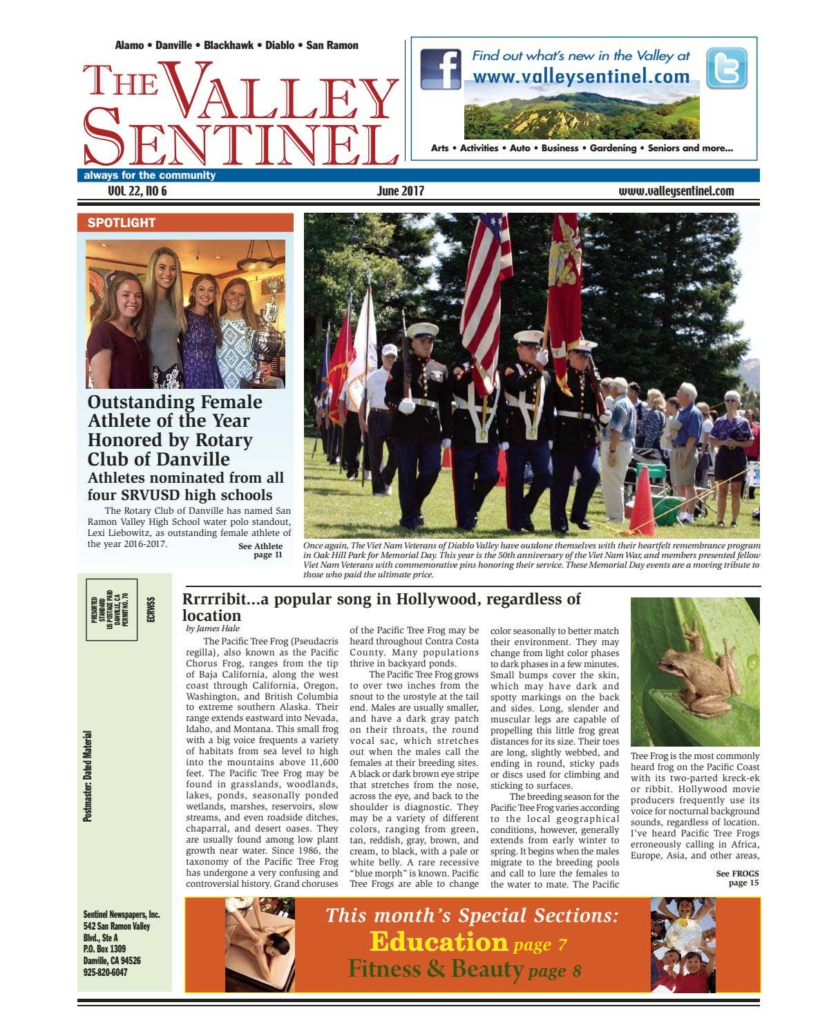 The Valley Sentinel_June 2017 by Sentinel Newspapers - Issuu