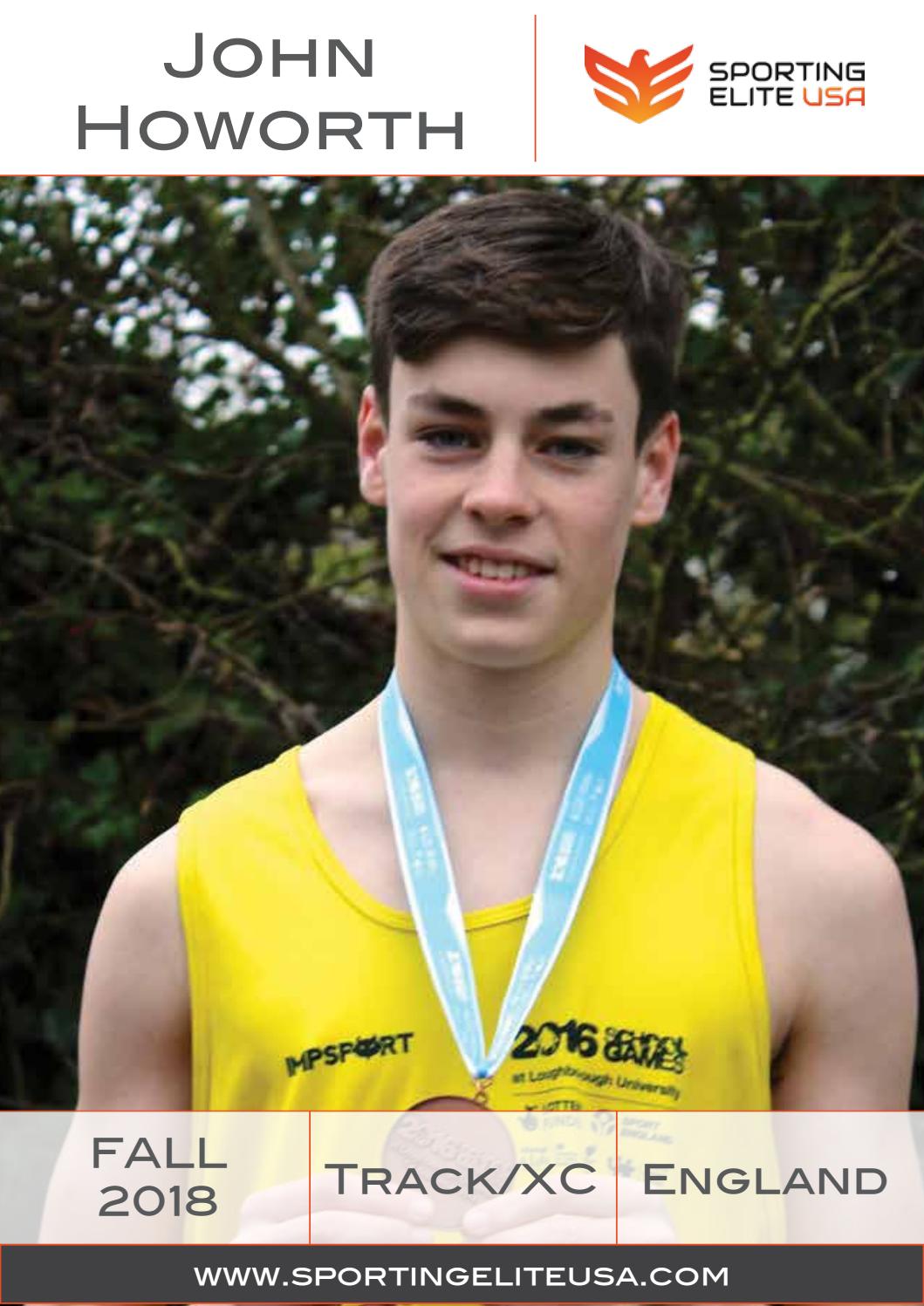 John Howorth by Sporting Elite USA - Issuu