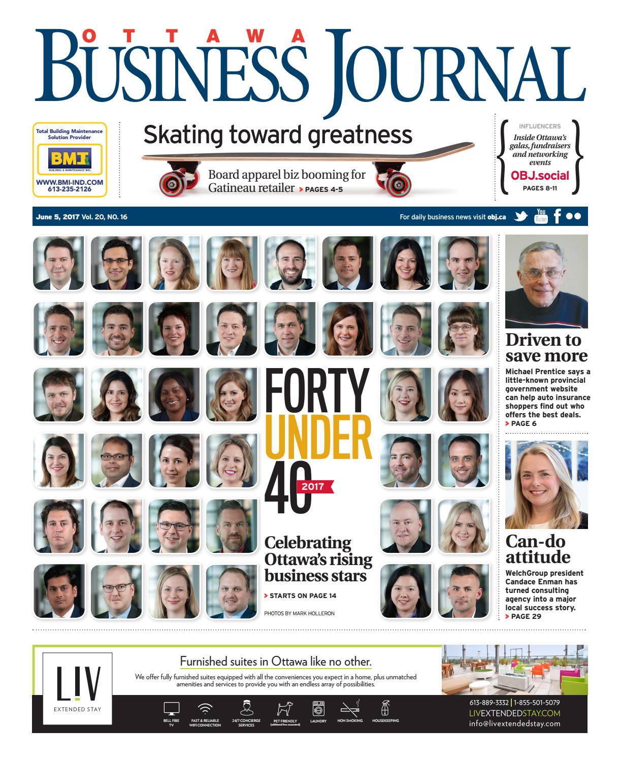 Ottawa Business Journal June 5, 2017 by Great River Media inc. - Issuu