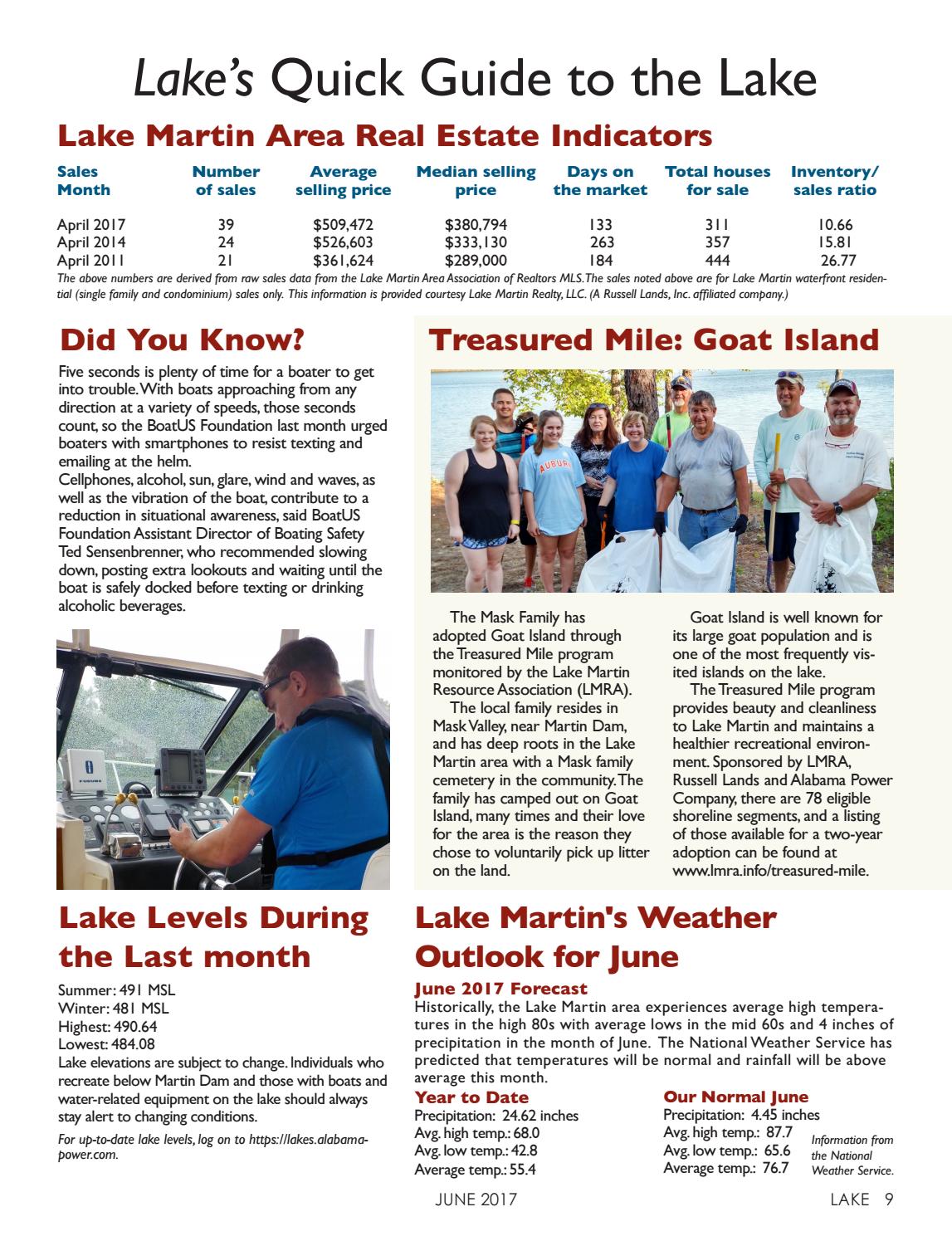 Lake Magazine June 2017 by Tallapoosa Publishers - Issuu