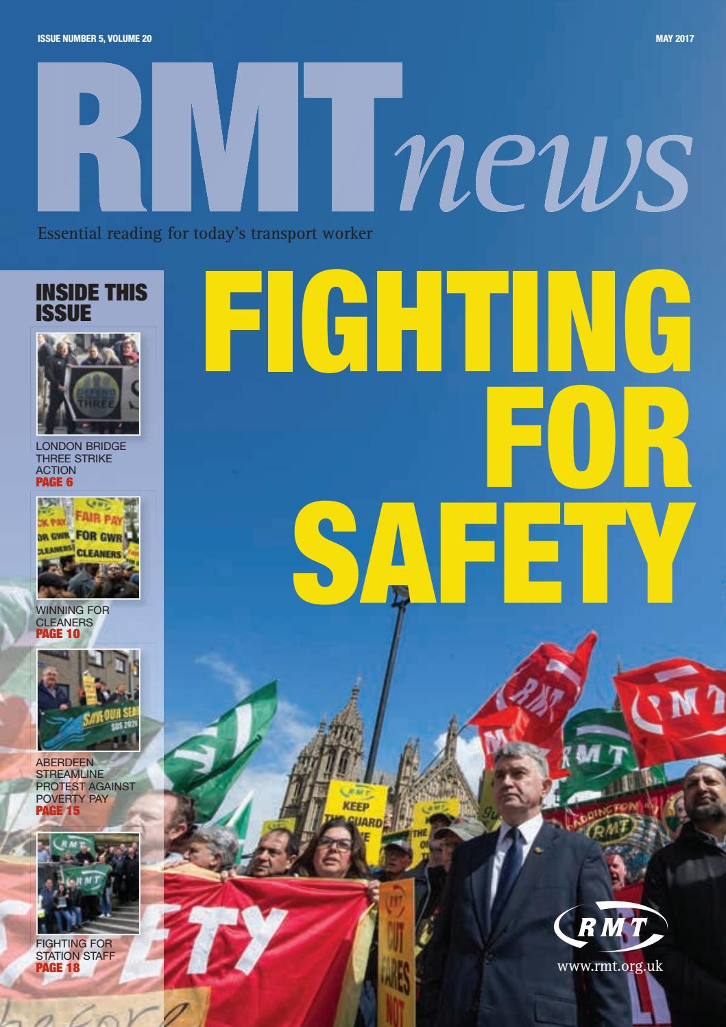 RMT News May 2017 by RMT Union - Issuu