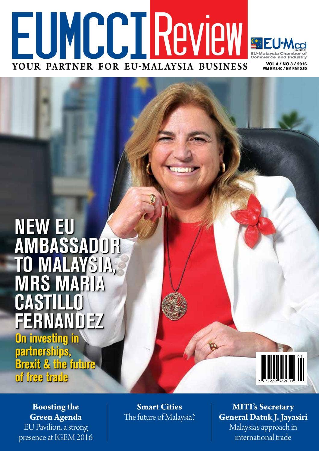 EUMCCI Review|Vol 4|No 3|2016|HE Maria Castillo Fernandez by Harini ...