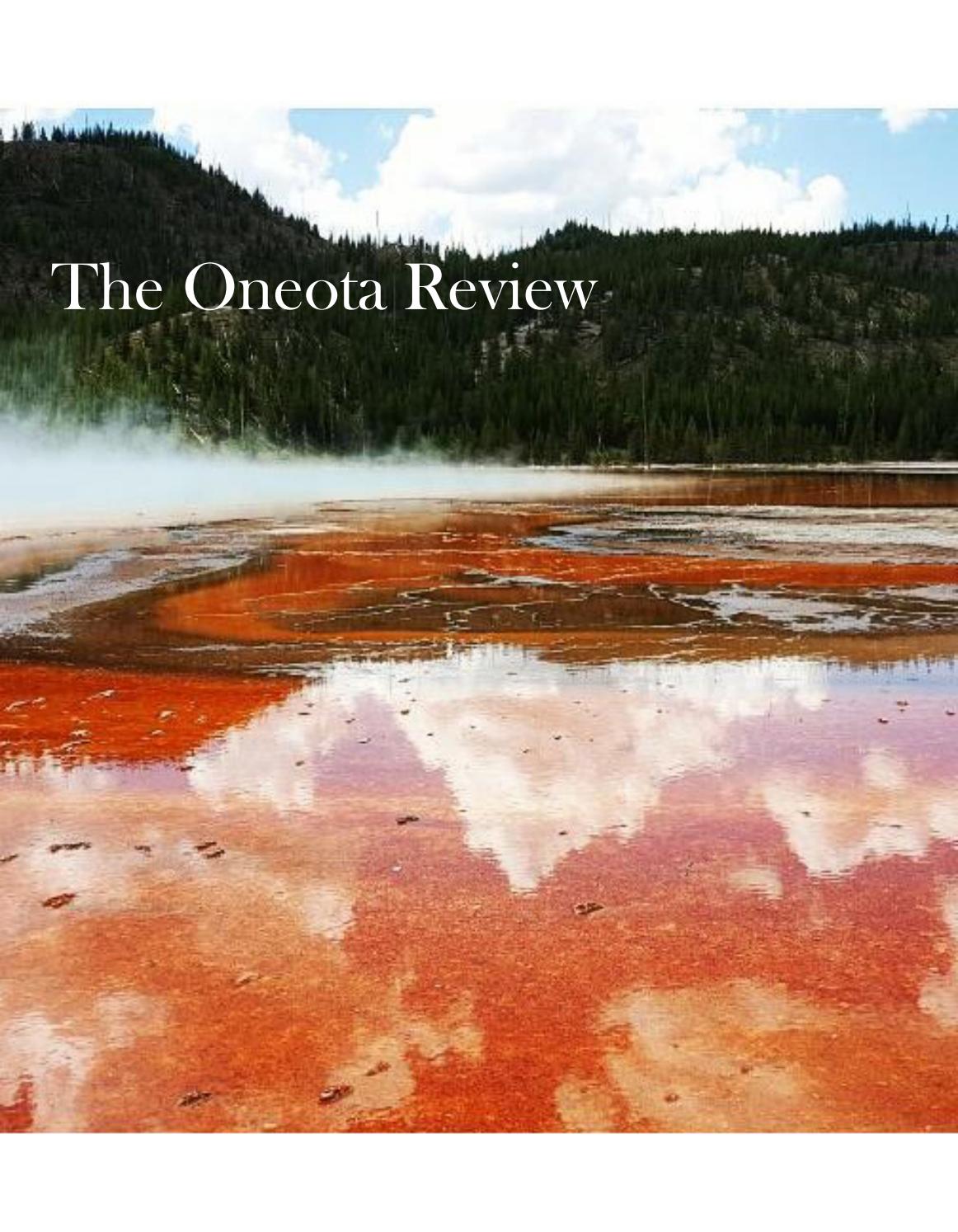 Oneota Review 2017 by Luther College - Issuu