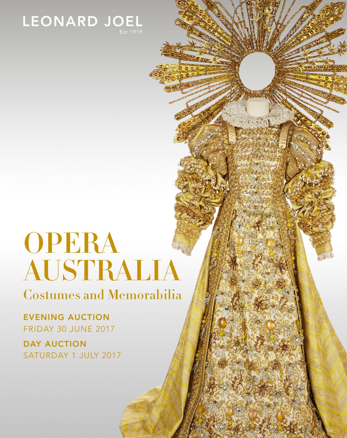 Opera Australia Costumes and Memorabilia by Leonard Joel - Issuu