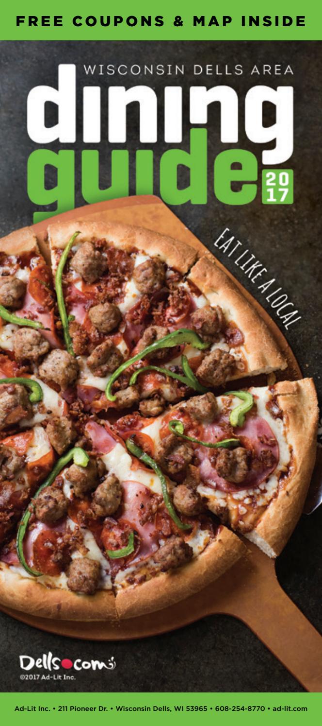 2017 Wisconsin Dells Area Dining Guide by Vector & Ink - Issuu