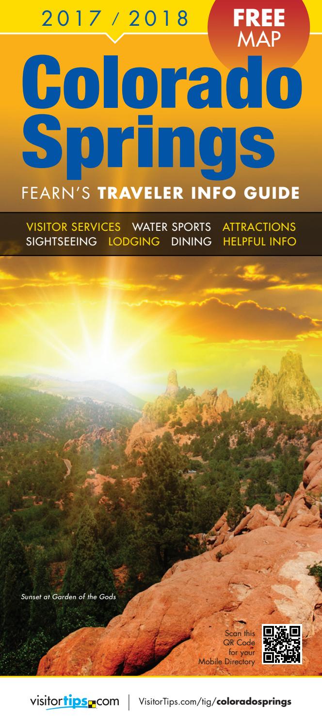 2017 Colorado Springs Traveler Info Guide by Certified Folder Display ...