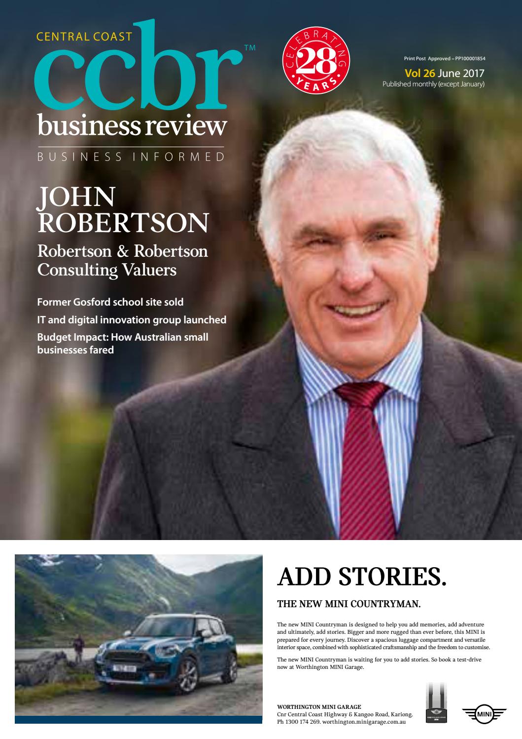 CCBR June 2017 by Central Coast Business Review - Issuu