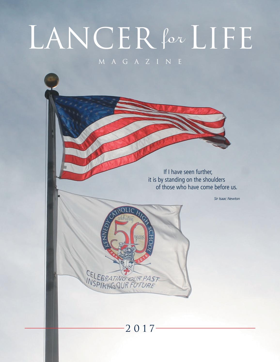 2017 Lancer for Life Magazine by Kennedy Catholic High School - Issuu