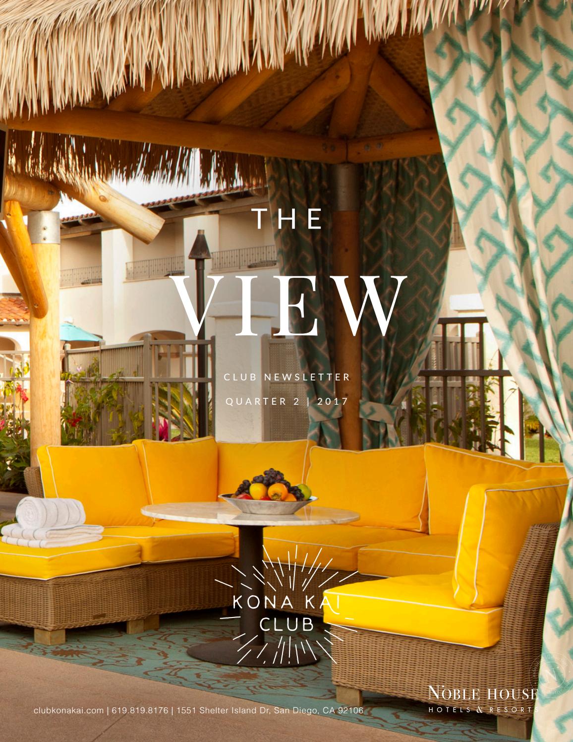 Kona Kai Club Newsletter | 2017 Quarter 2 by Noble House Hotels ...