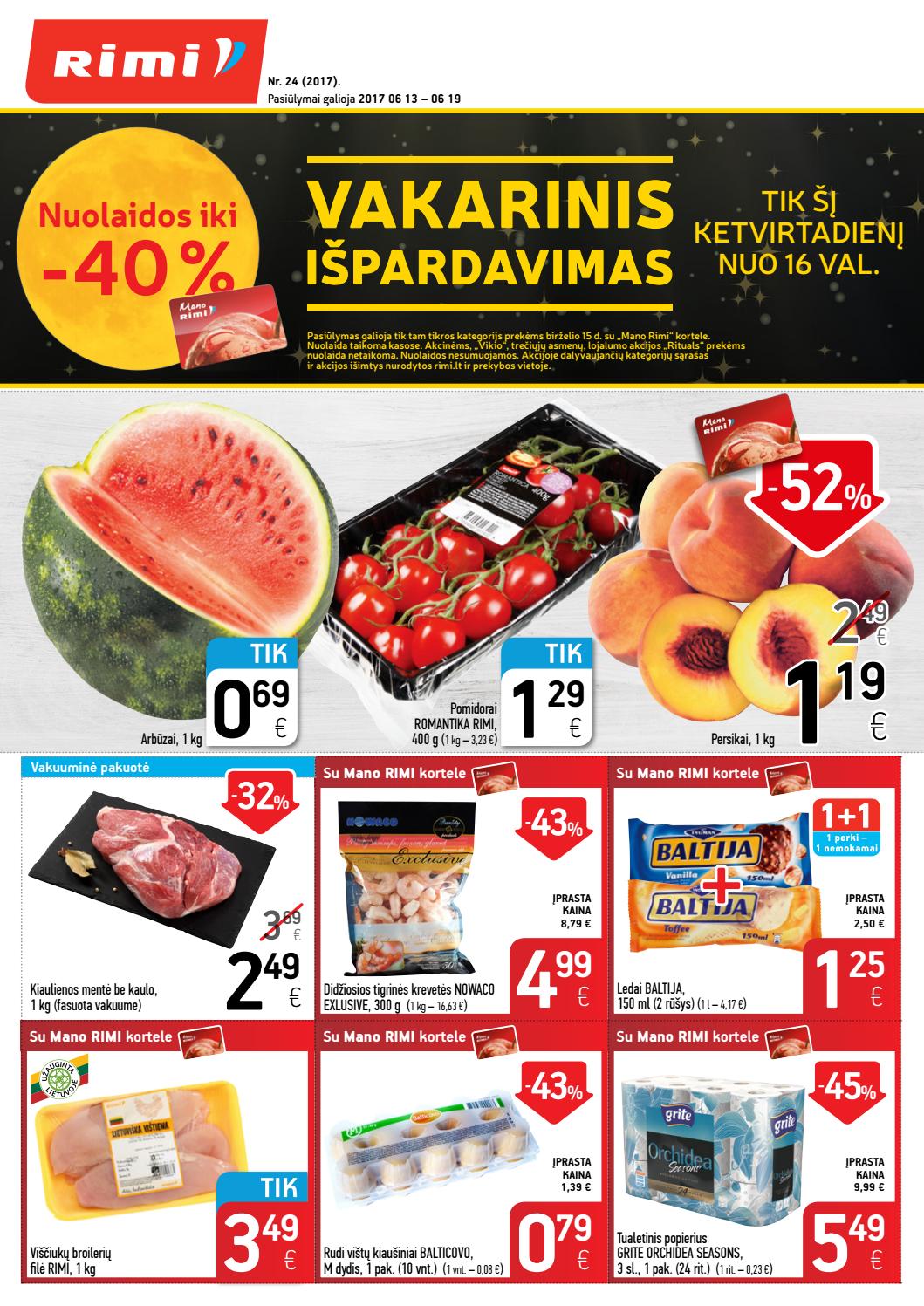RIMI savaitinis leidinys Nr. 24-2017 UTENA, KAIŠIADORYS, UKMERGĖ ...
