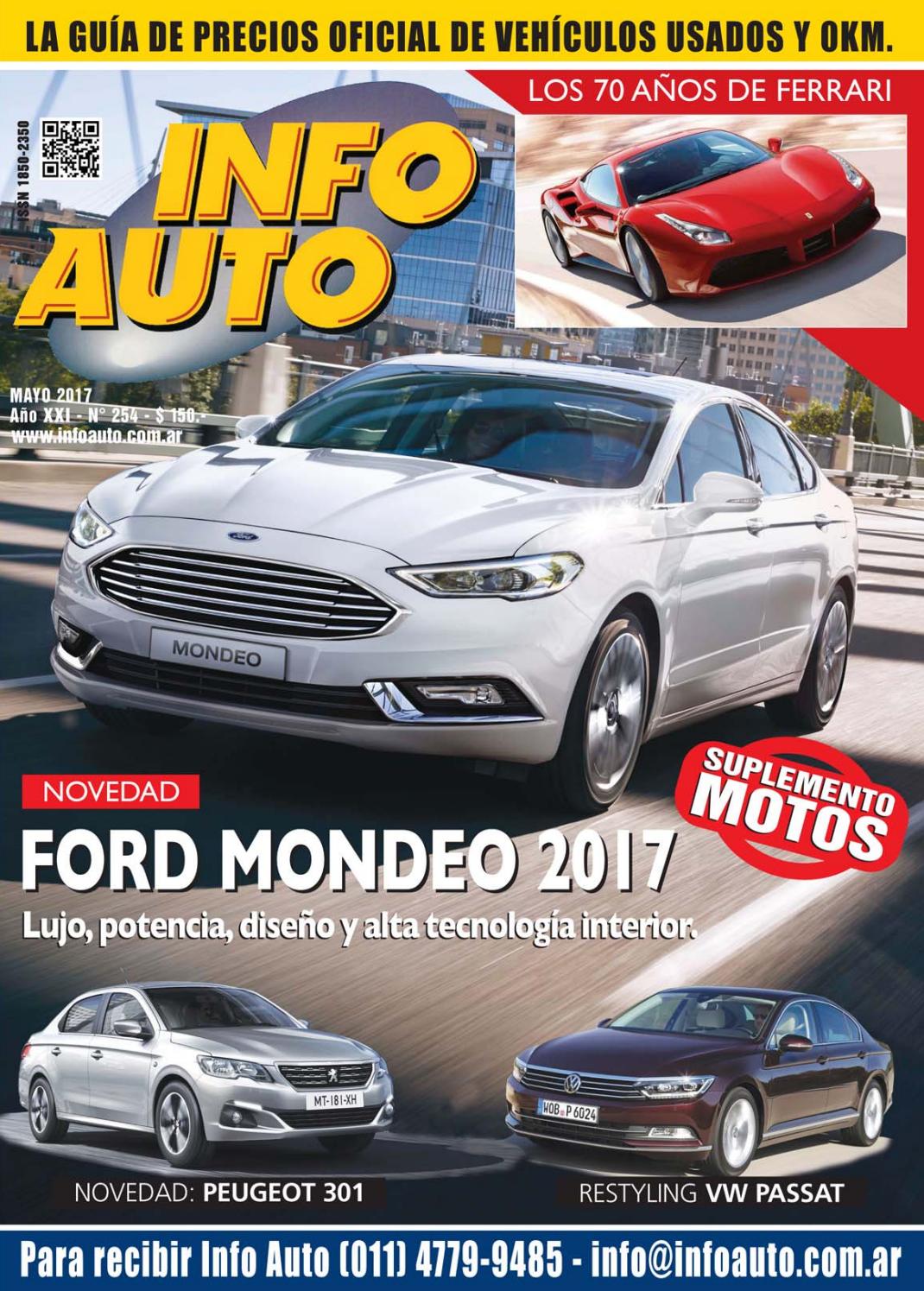 Info Auto Mayo 2017 - Nº254 by Info Auto Argentina - Issuu
