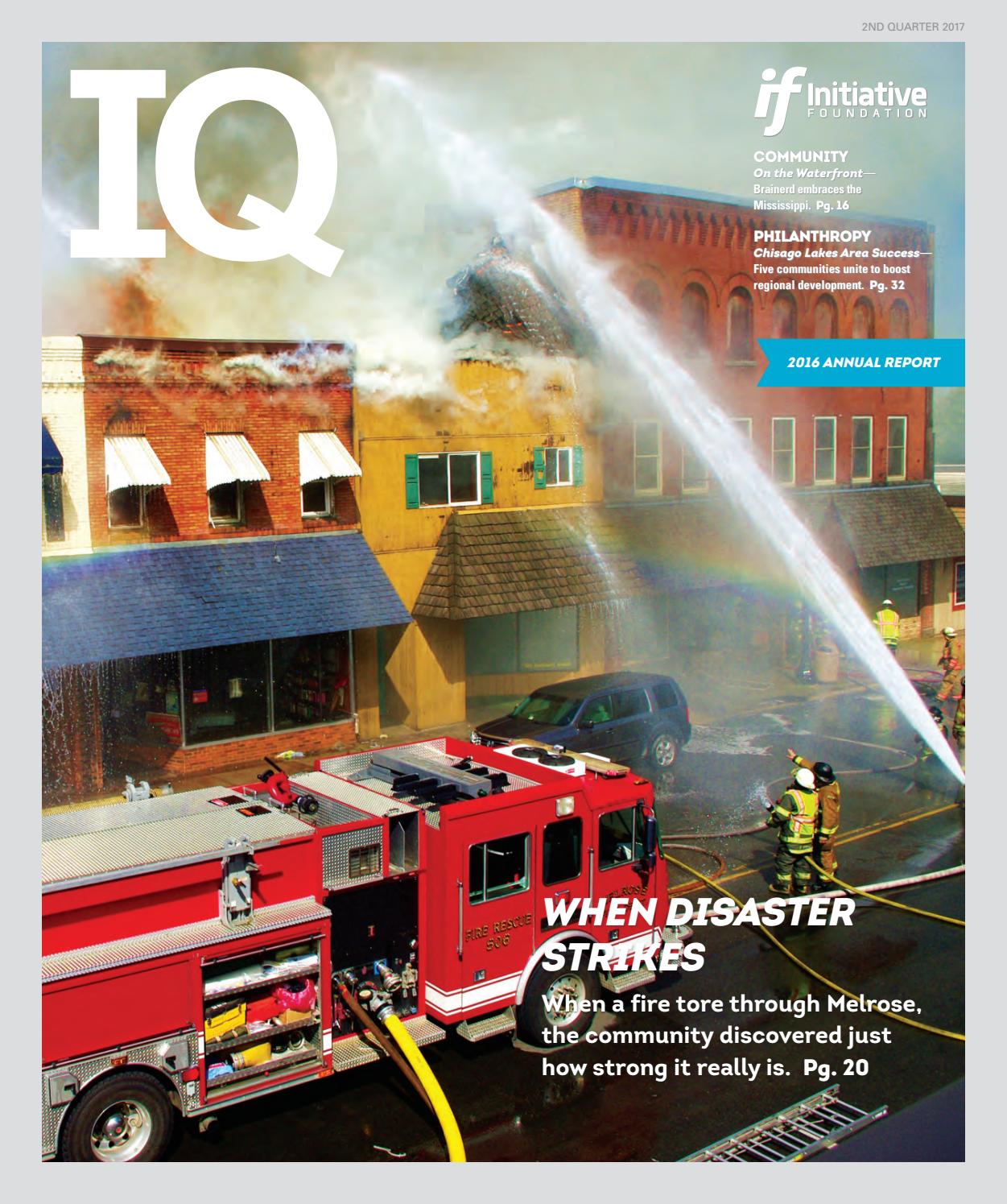 When Disaster Strikes by Initiative Foundation - Issuu