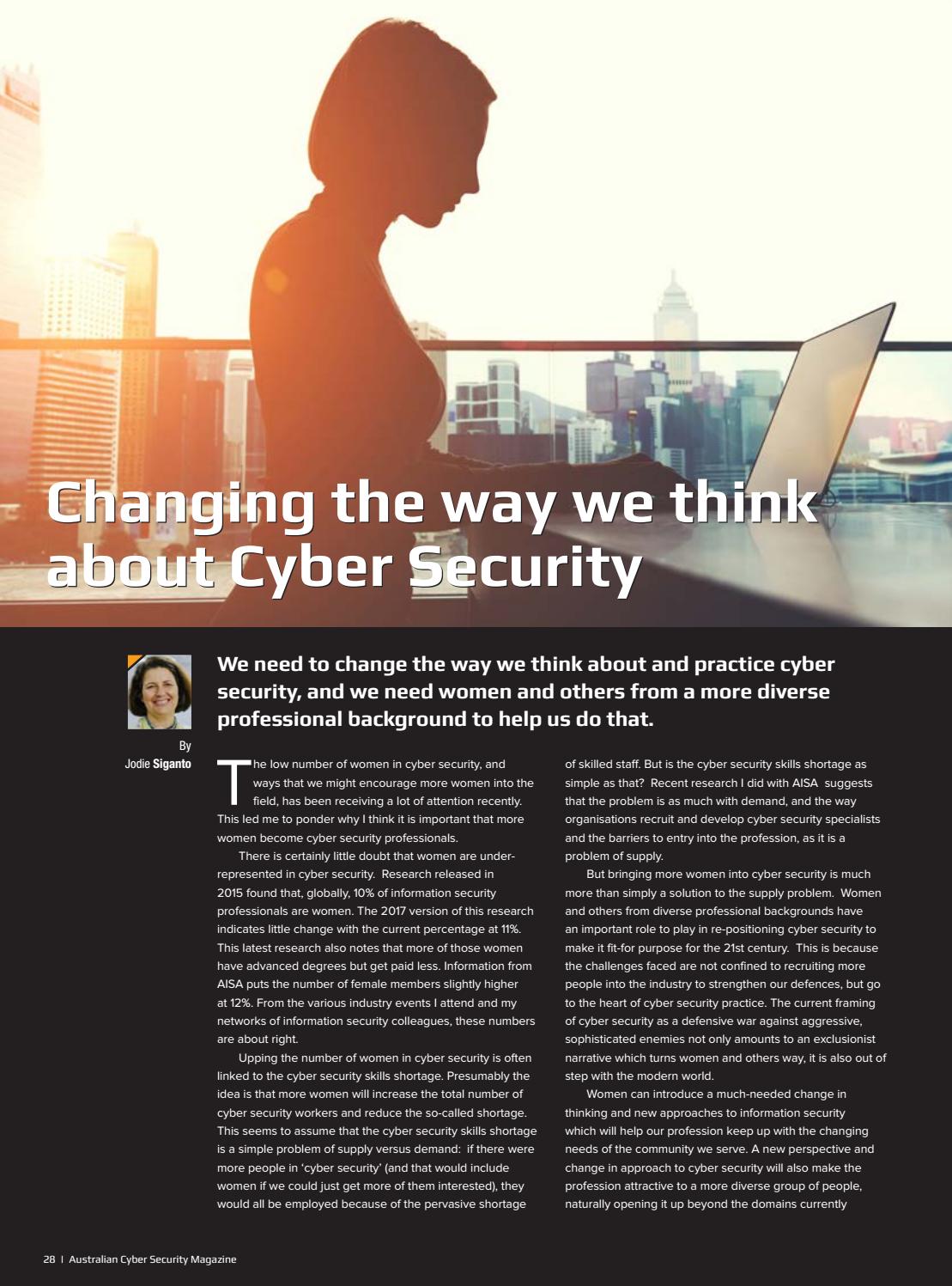 Australian Cyber Security Magazine, ISSUE 1, 2017 by MySecurity ...