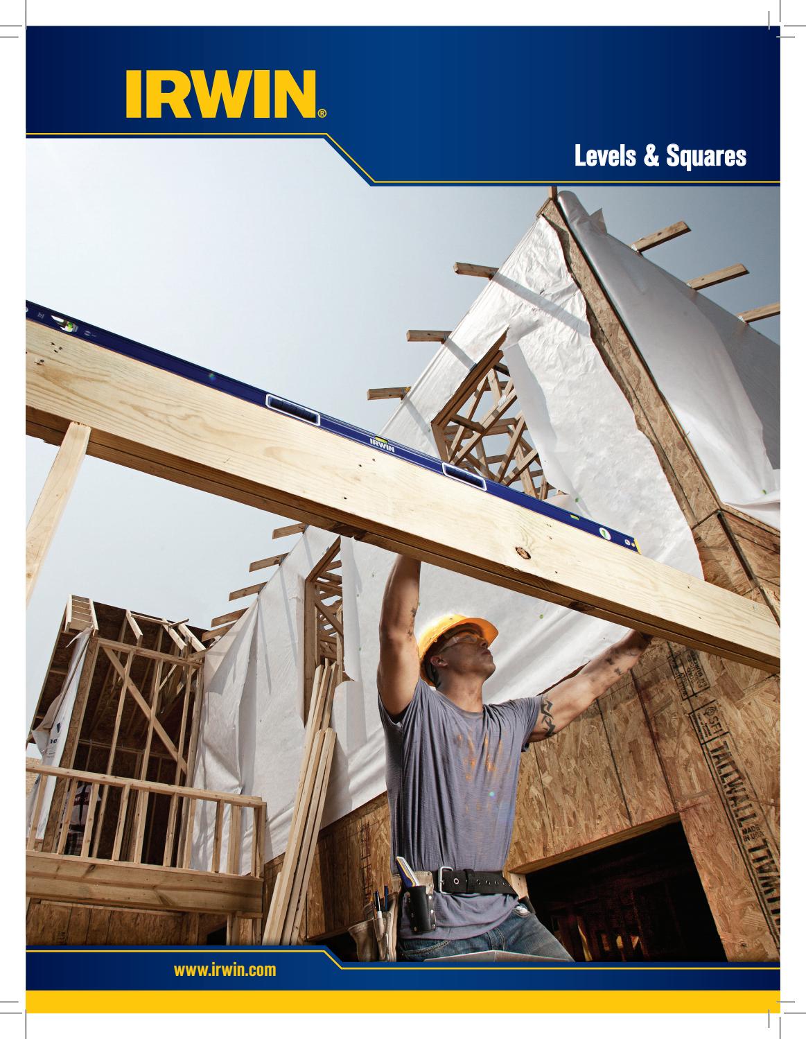 Irwin squares and levels by Ram Tool Construction Supply Co. - Issuu