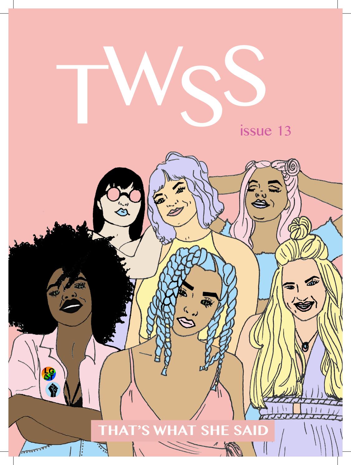 That's What She Said #13 by That's What She Said - Issuu
