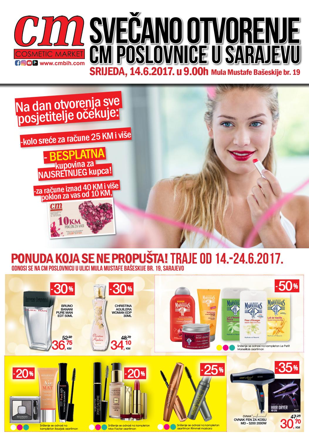 cm-cosmetic market Sarajevo - (letak) by CM-Cosmetic Market - Issuu