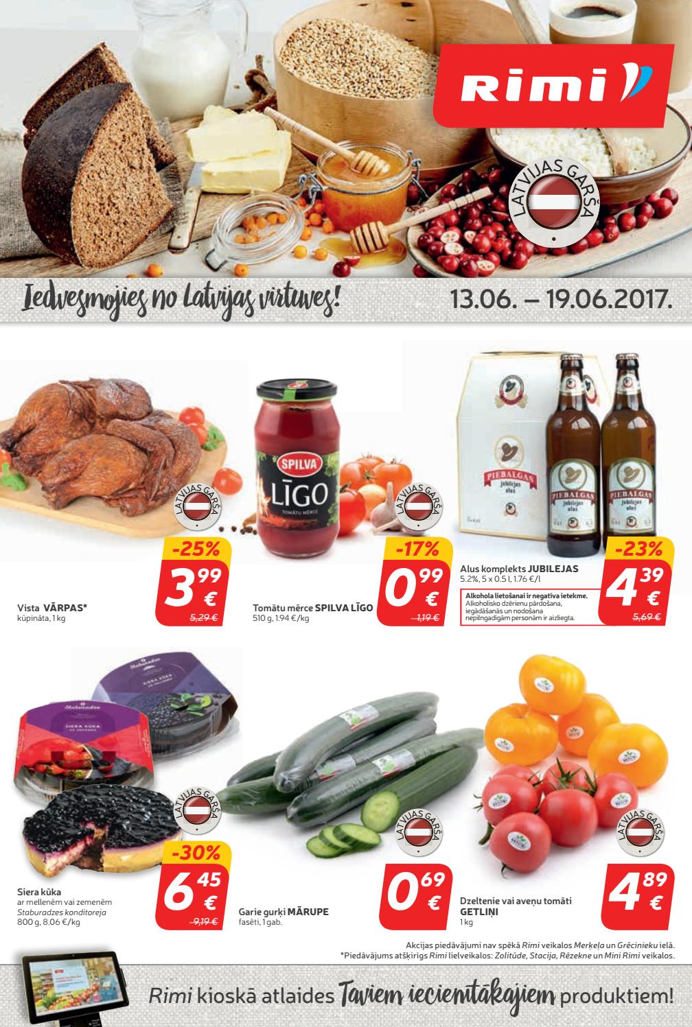 Rimi 13.06.-19.06.2017 by Rimi - Issuu