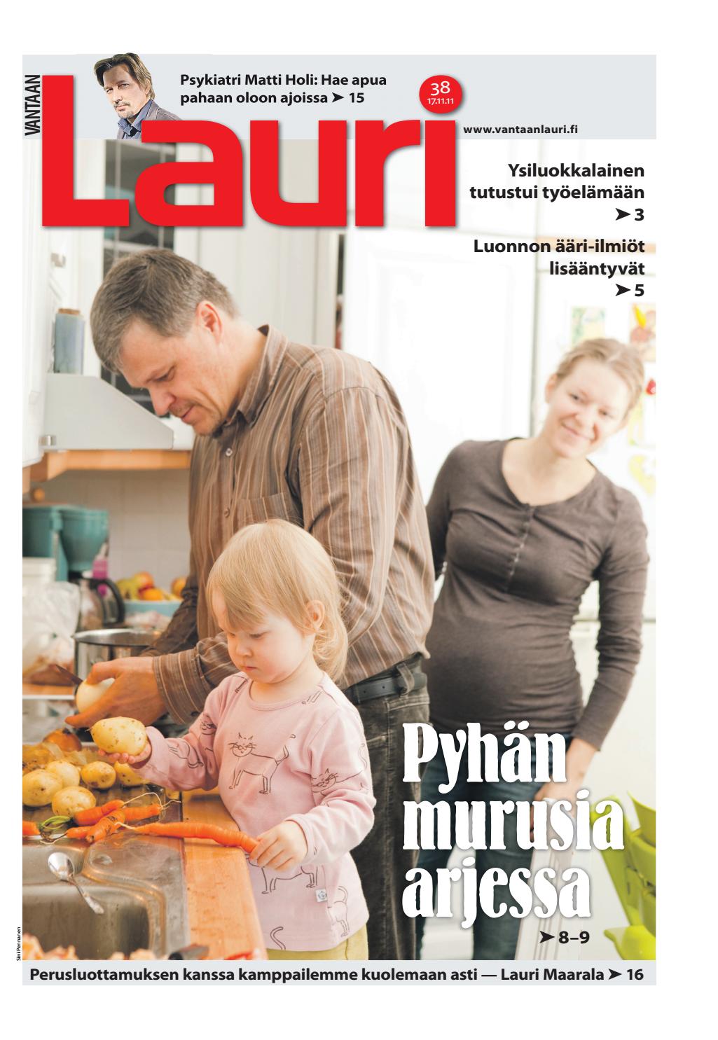 Lauri 2011 nro 38 (17 11) by Kirkko ja kaupunki - Issuu
