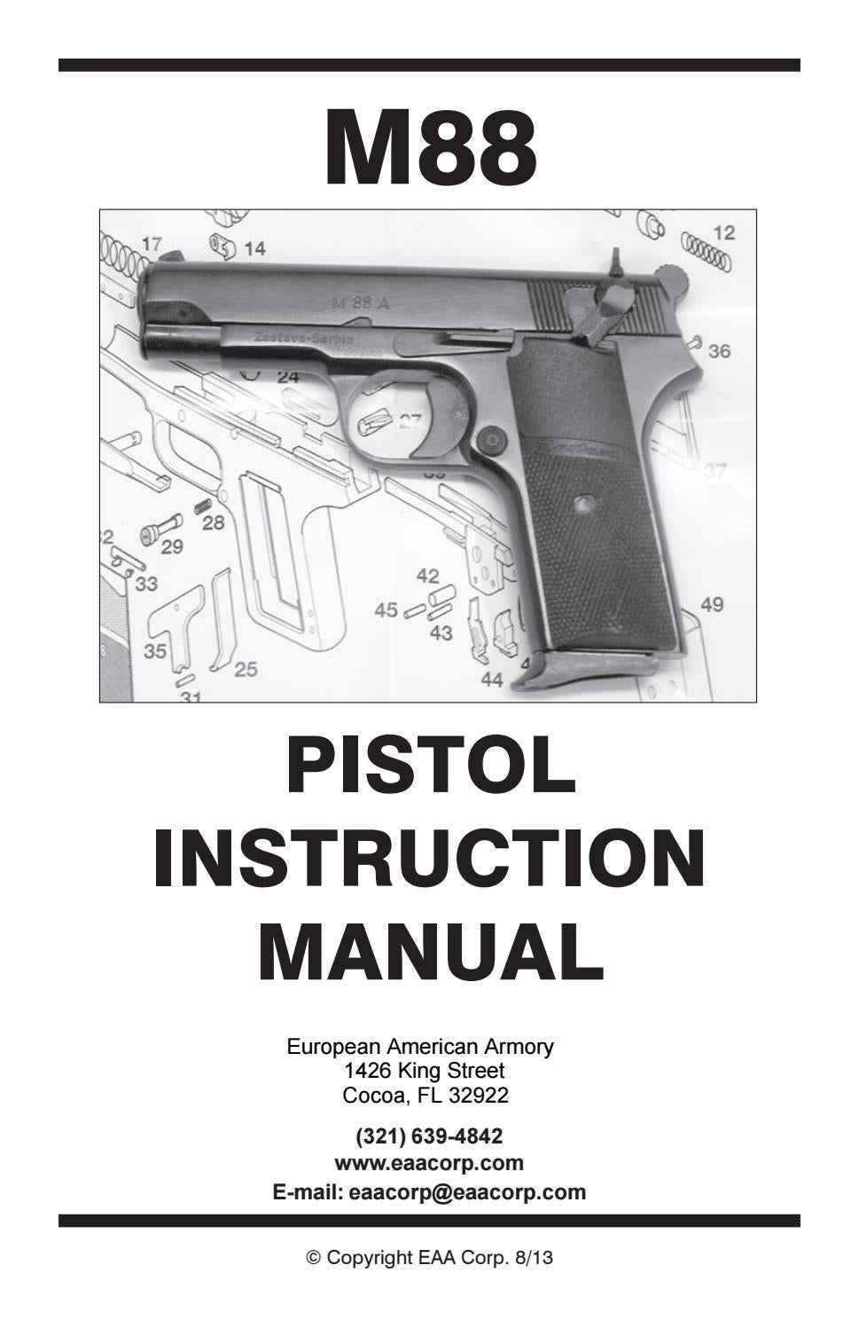 M 88 Pistol by EAA Corp - Issuu