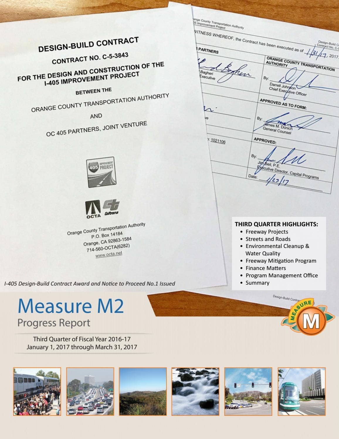 OCTA Measure M2 Quarterly Report FY 2016-17 Q3 by OCTA - Issuu