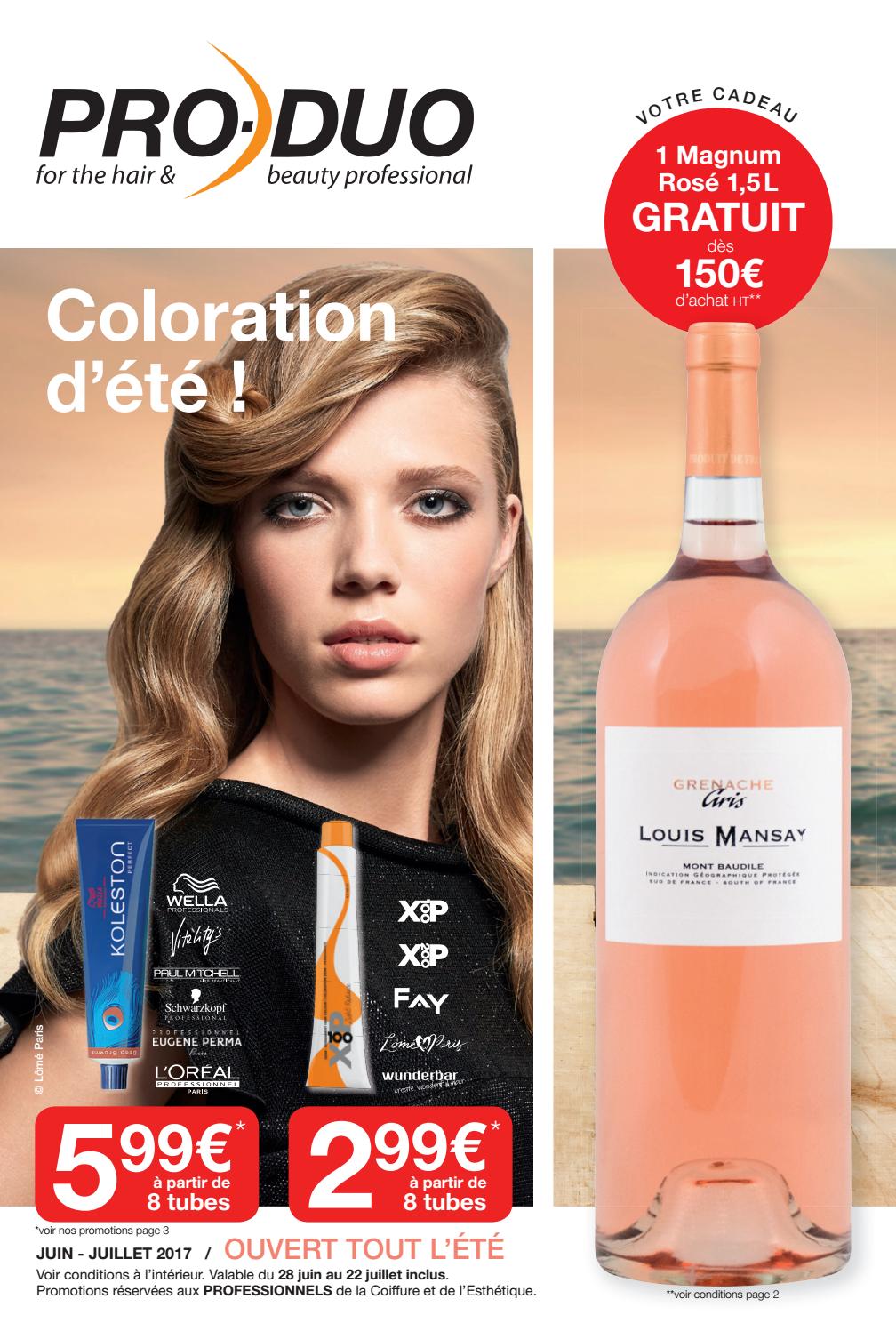 Pro-Duo - Promotions Juillet 2017 - France by Sally Europe - Issuu