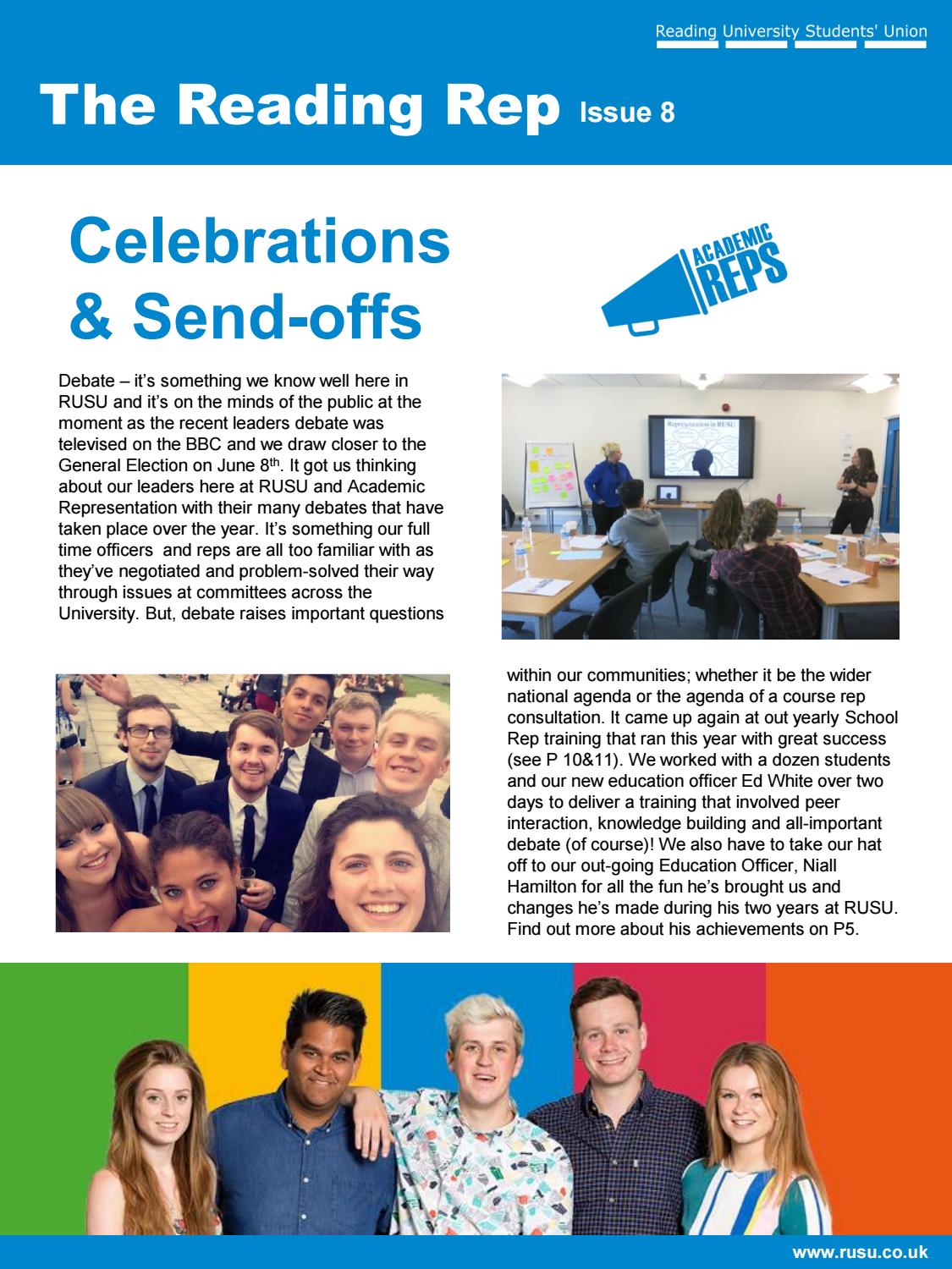 The reading rep issue 9 by Reading Students' Union - Issuu