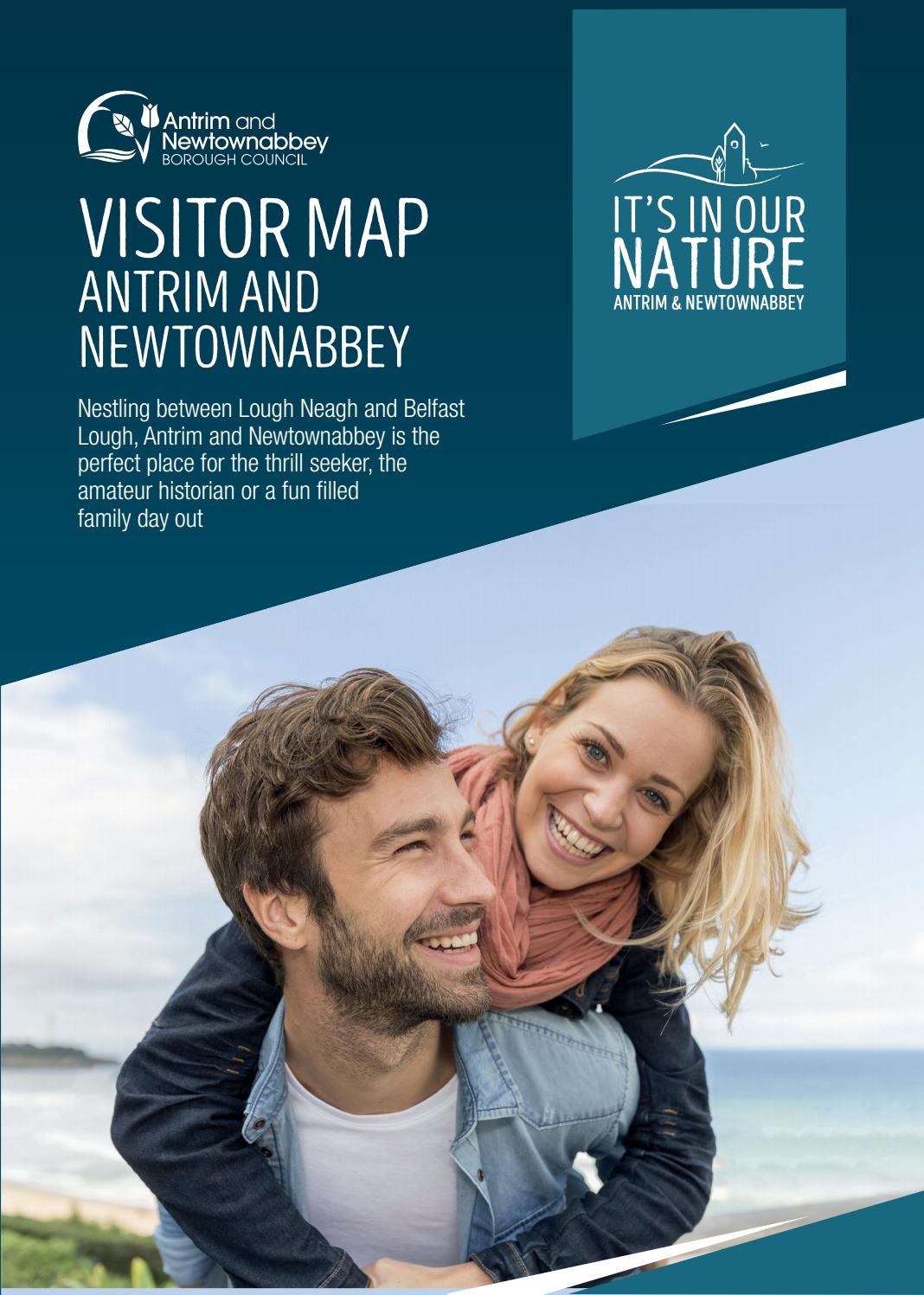 Visitor Map : Antrim & Newtownabbey : It's In Our Nature by Antrim and ...