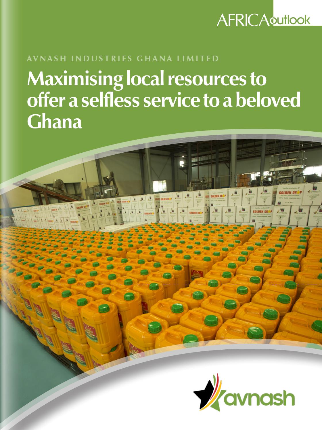 AVNASH INDUSTRIES GHANA LTD by Outlook Publishing - Issuu