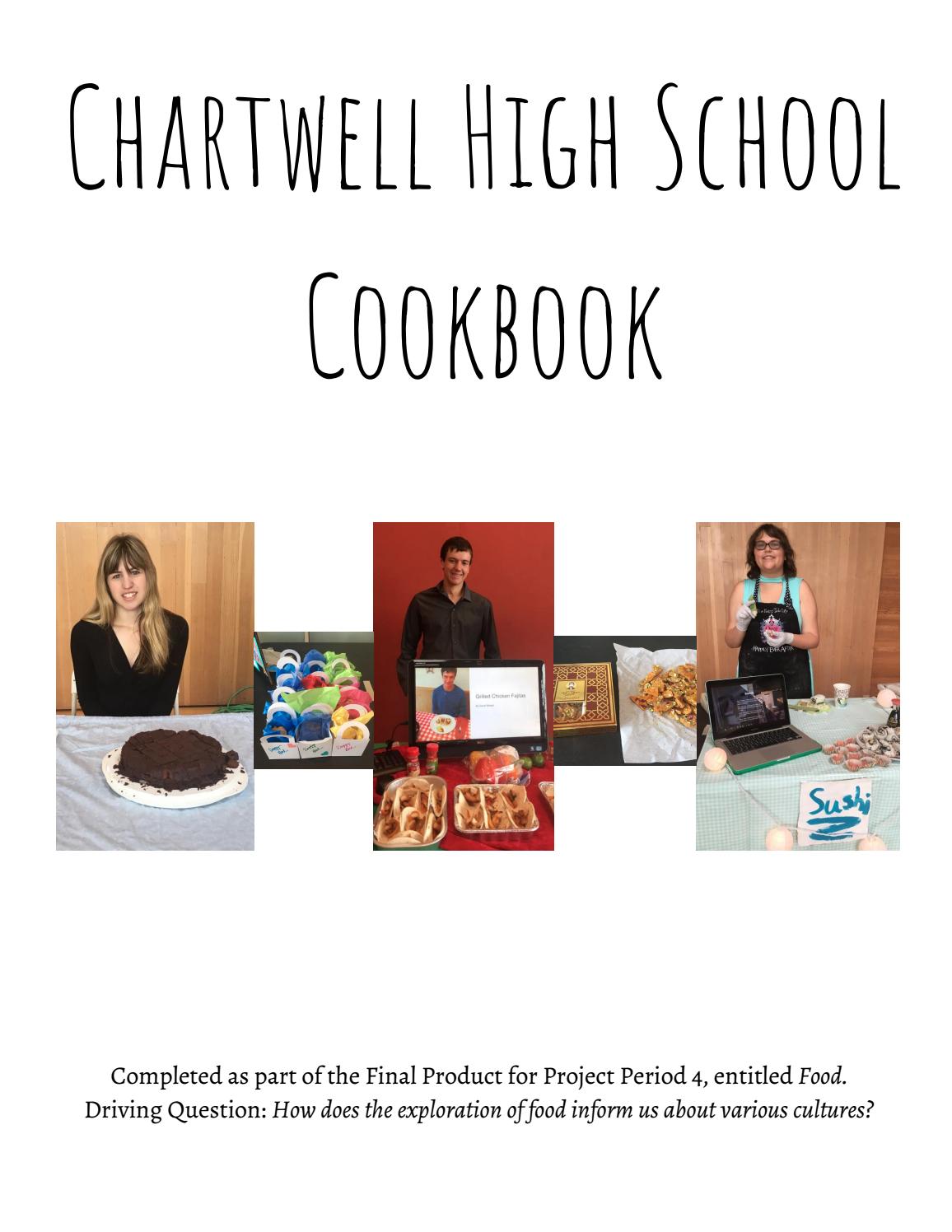 Chartwell High School Cookbook by Chartwell School - Issuu
