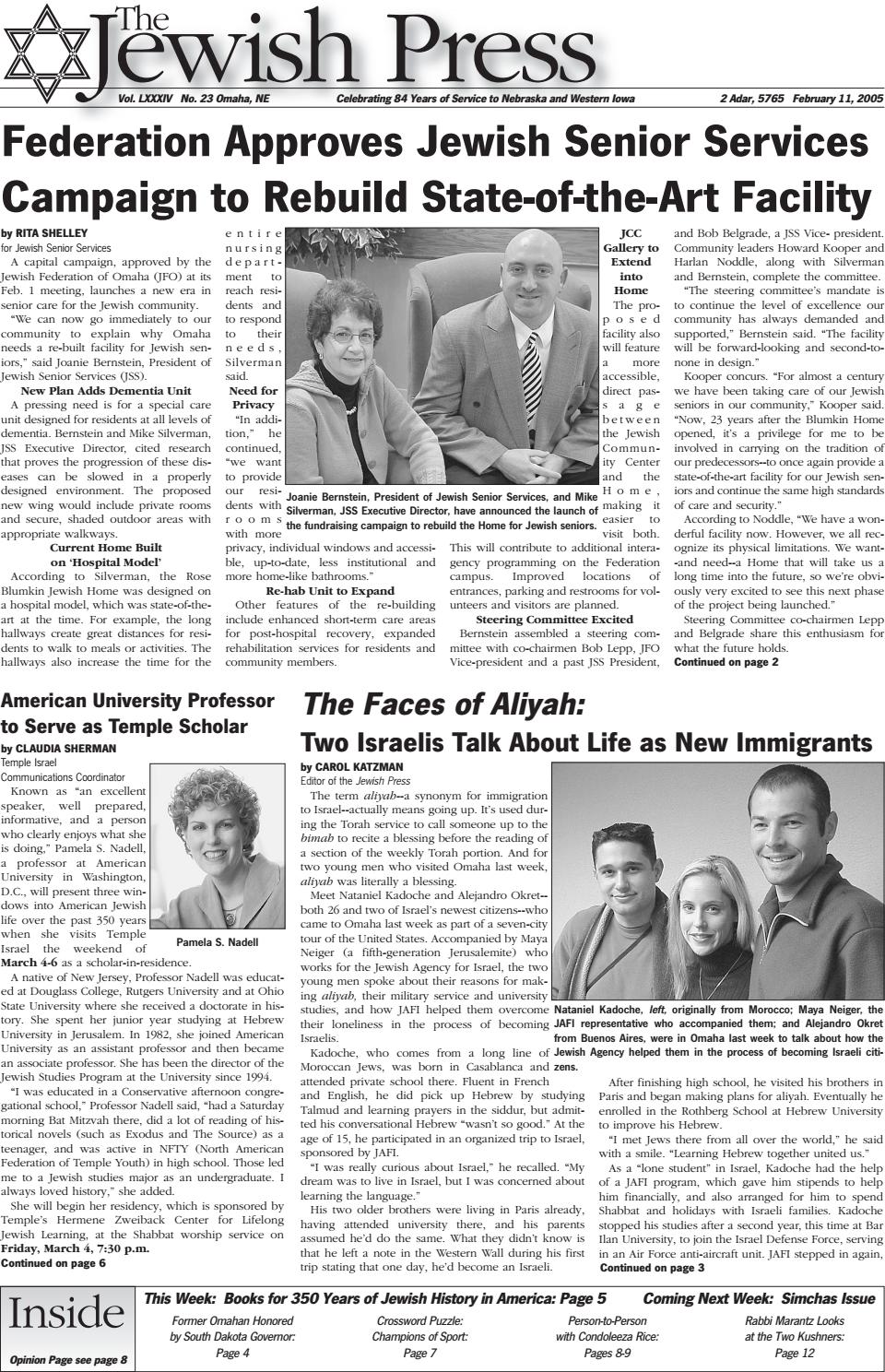 February 11, 2005 by Jewish Press - Issuu