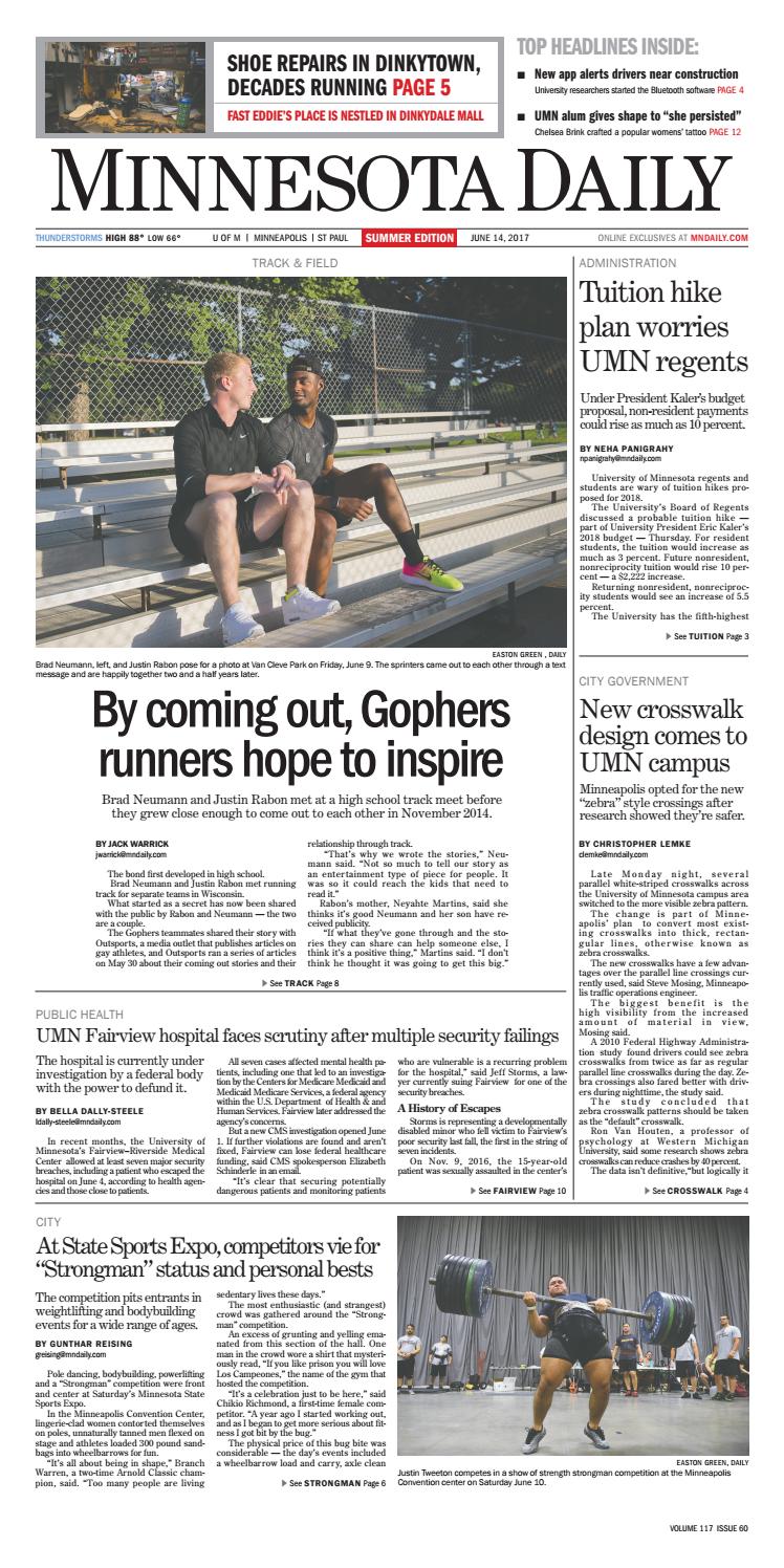 June 14, 2017 by The Minnesota Daily - Issuu