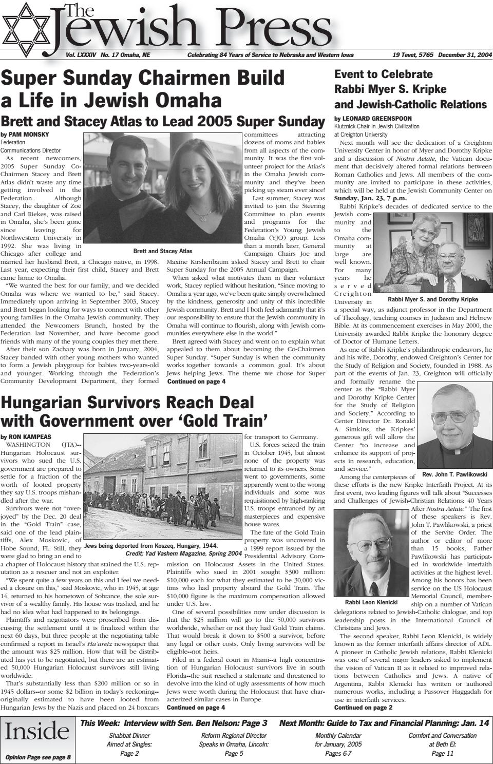 December 31, 2004 by Jewish Press - Issuu