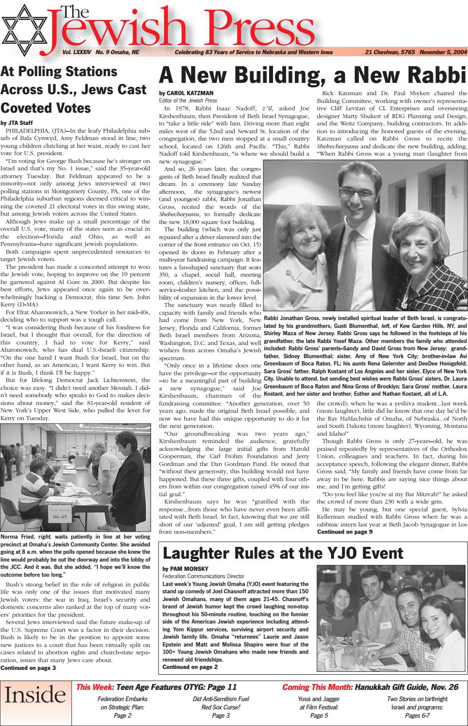 November 5, 2004 by Jewish Press - Issuu