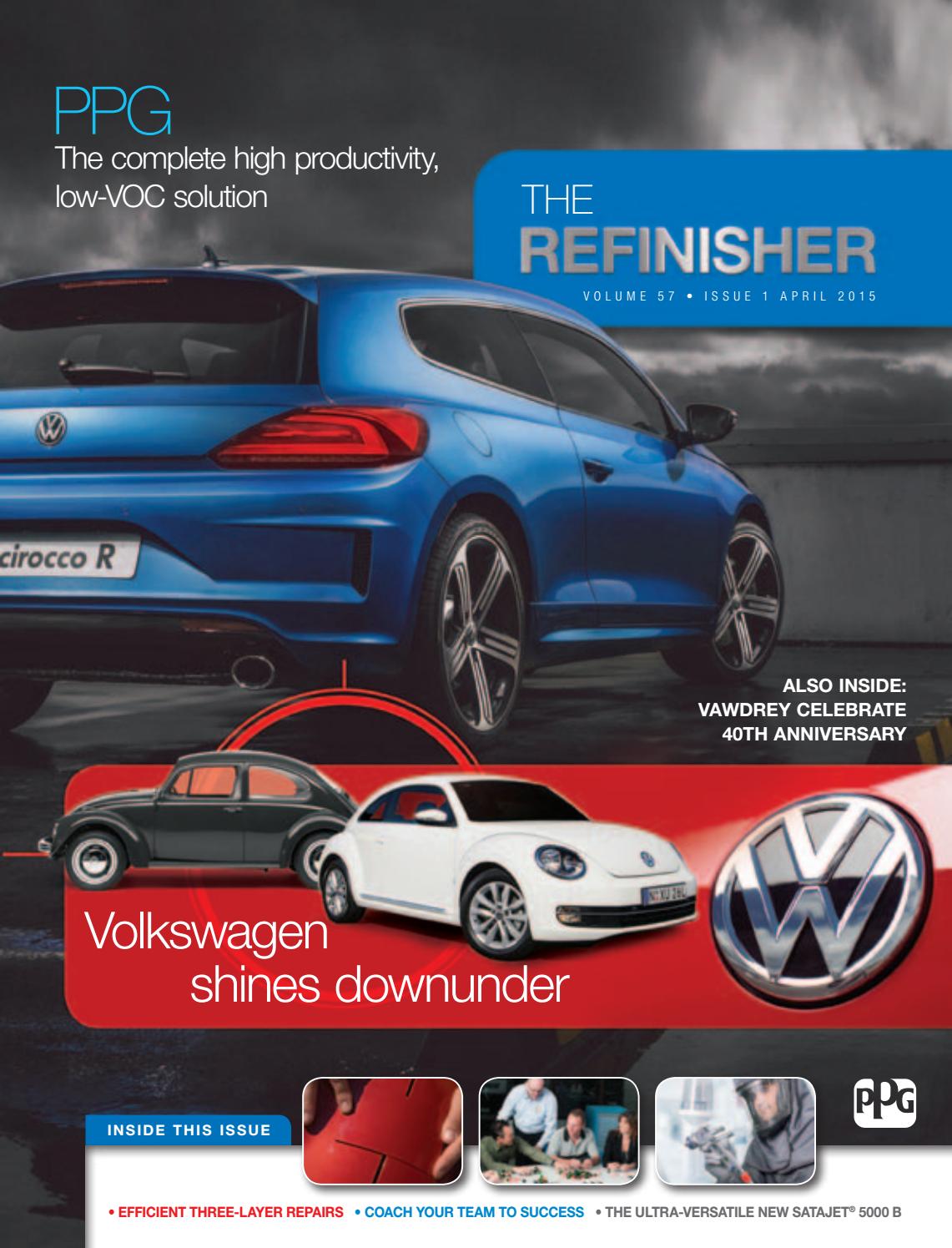 PPG Refinisher Vol57 Issue 1 2015 by PPG - The Refinisher - Issuu
