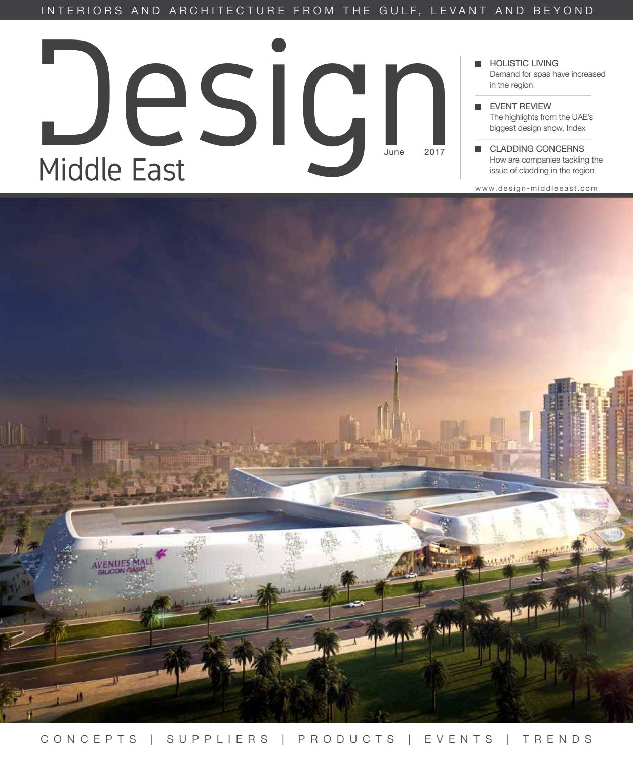 Design Middle East June 2017 by Design Middle East - Issuu