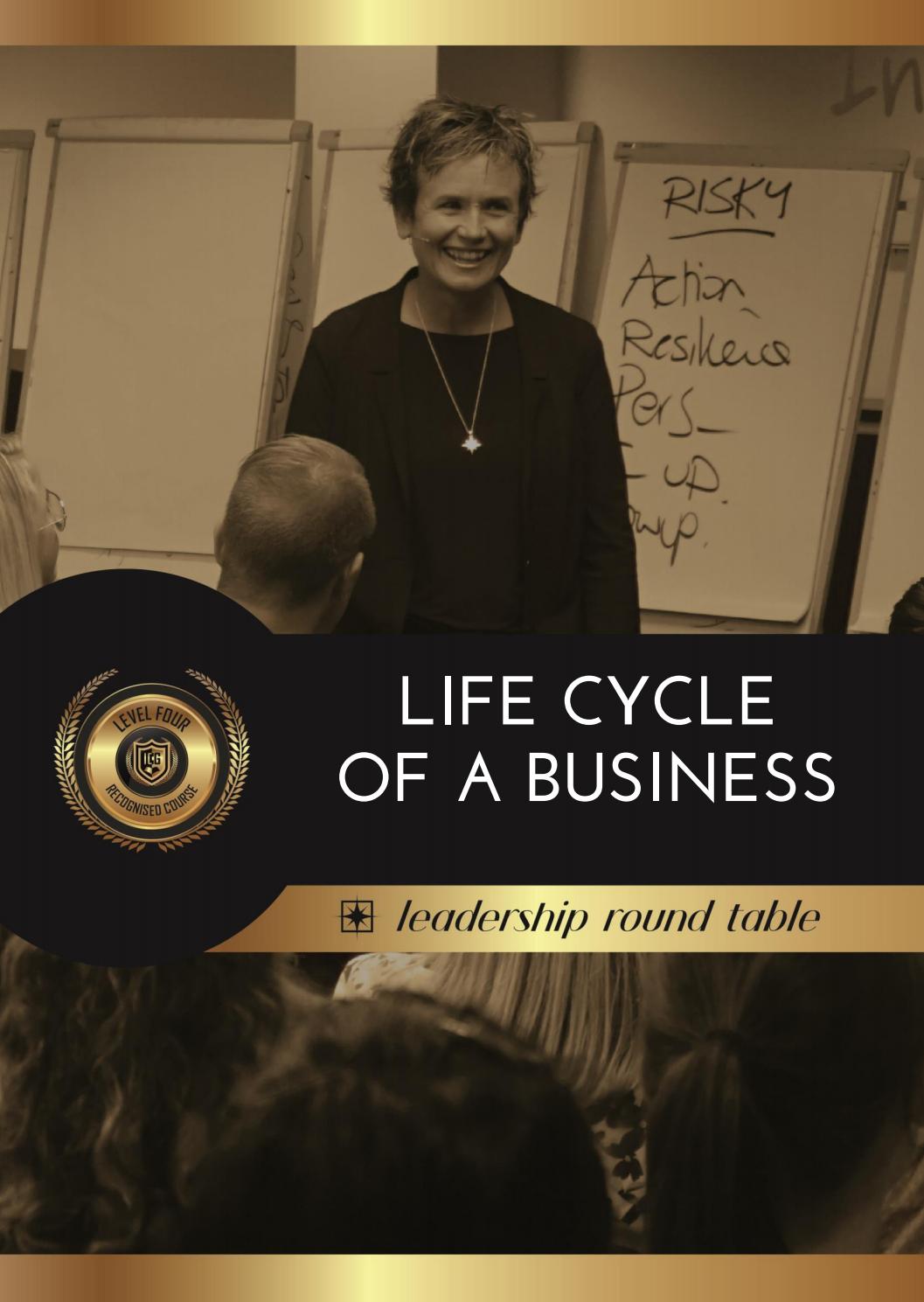 Disruptive leadership life cycle of a business by The Coaching ...