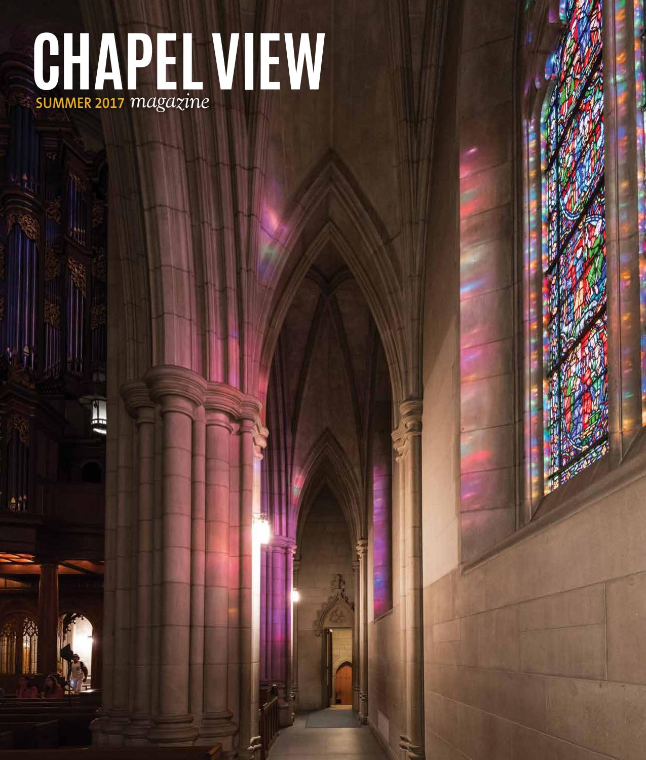 Chapel View Magazine Summer 2017 by duke chapel - Issuu