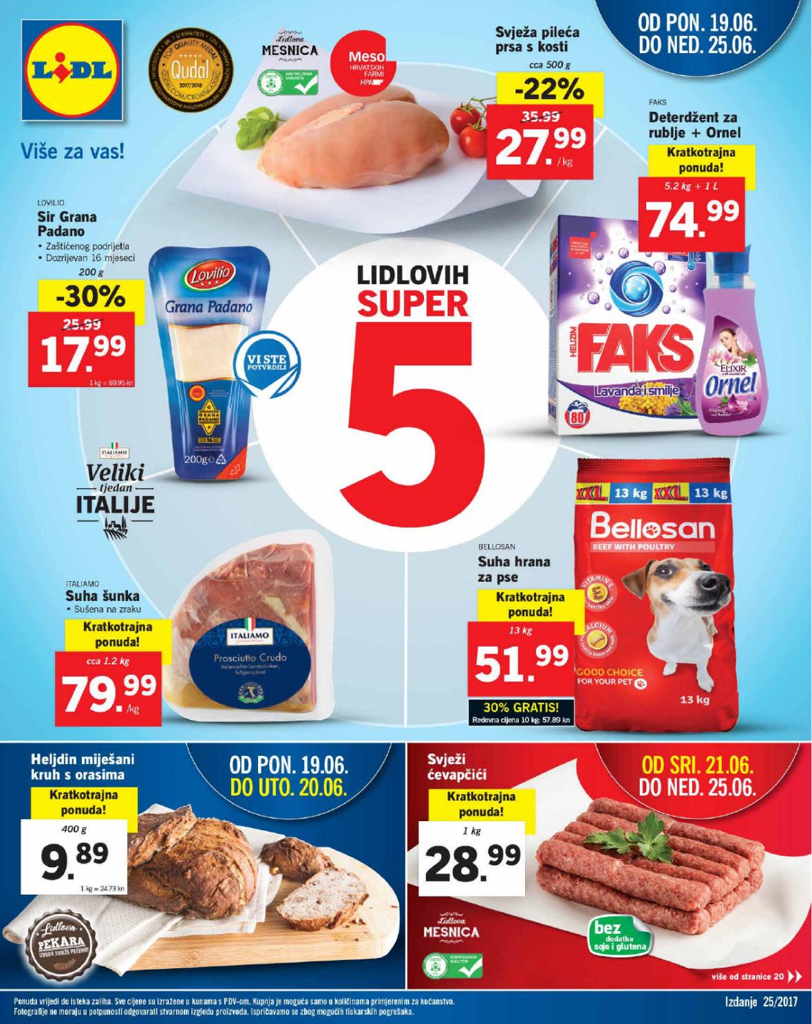 Lidl katalog supermarket od 19 25 06 2017 by Catalog.hr - Issuu