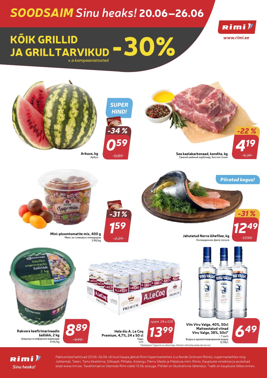 W25 Soodsaim sinu heaks! (20.06-26.06) by Rimi - Issuu