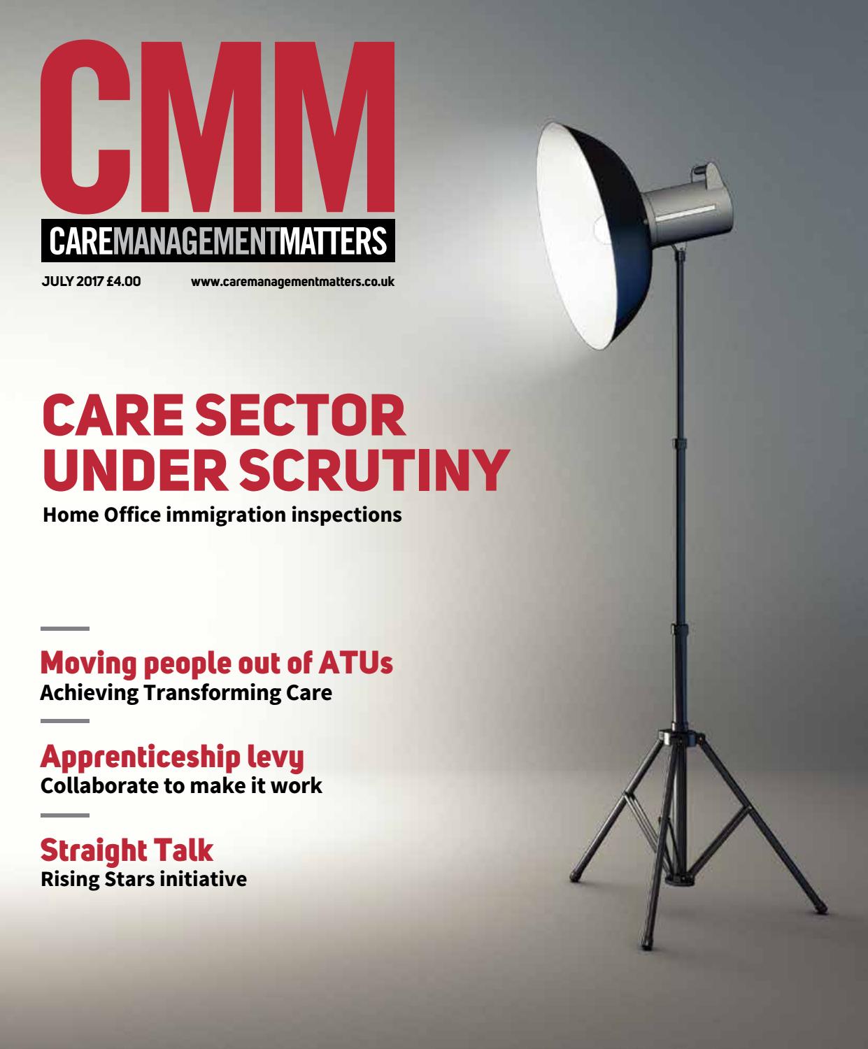 Care Management Matters July/August 2017 by Care Choices Ltd - Issuu