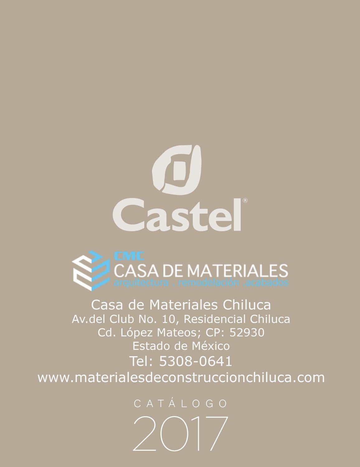 Catálogo CASTEL 2017 by Carlos Plancarte - Issuu
