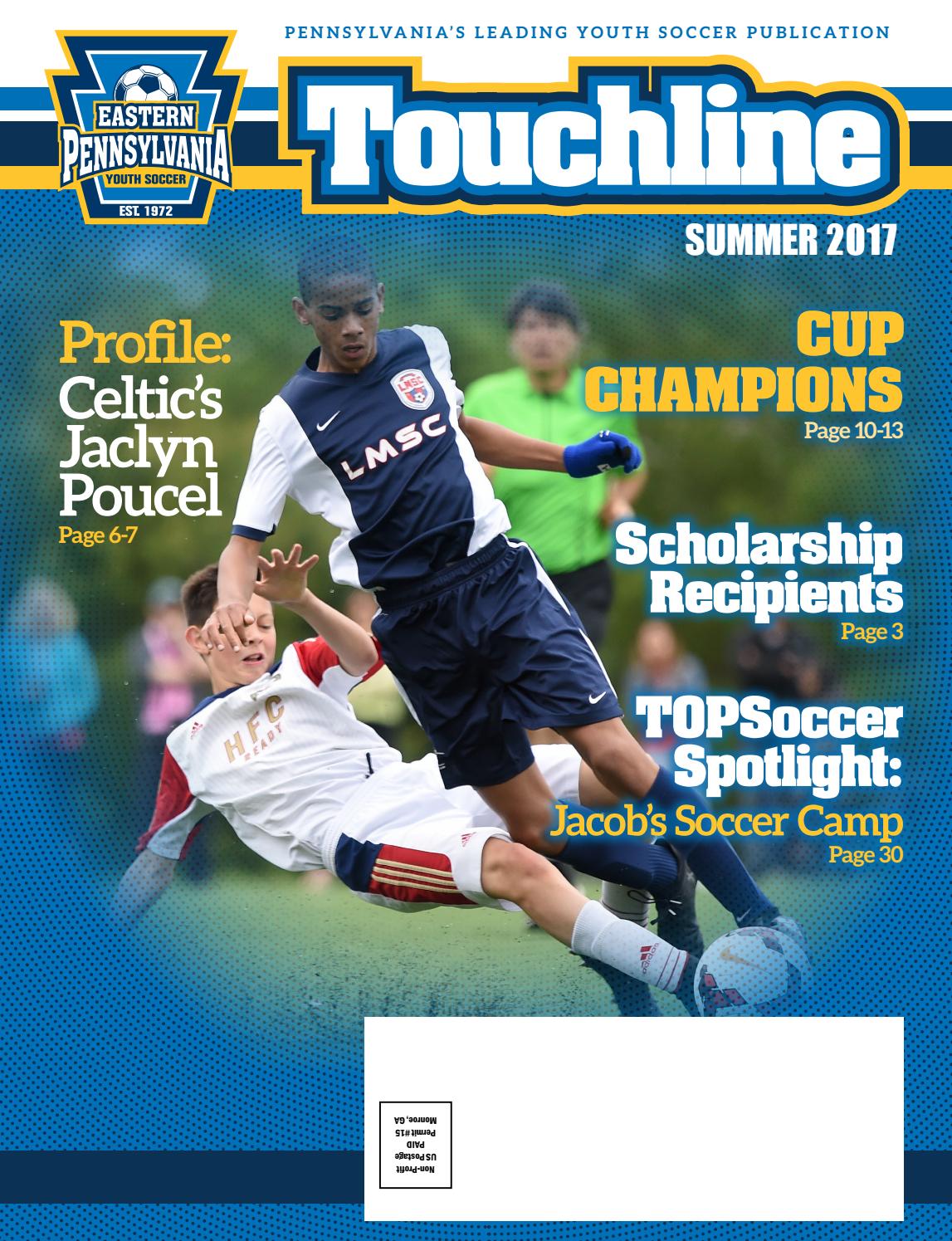 Touchline | Summer 2017 by Eastern Pennsylvania Youth Soccer - Issuu