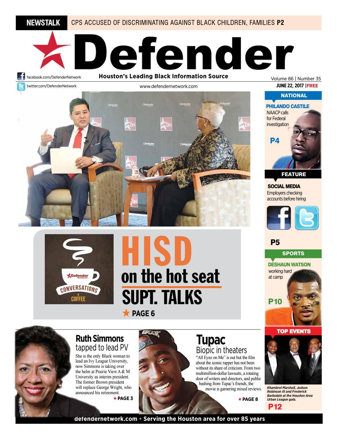 Houston Defender: June 22, 2017 by Defender Media Group ...