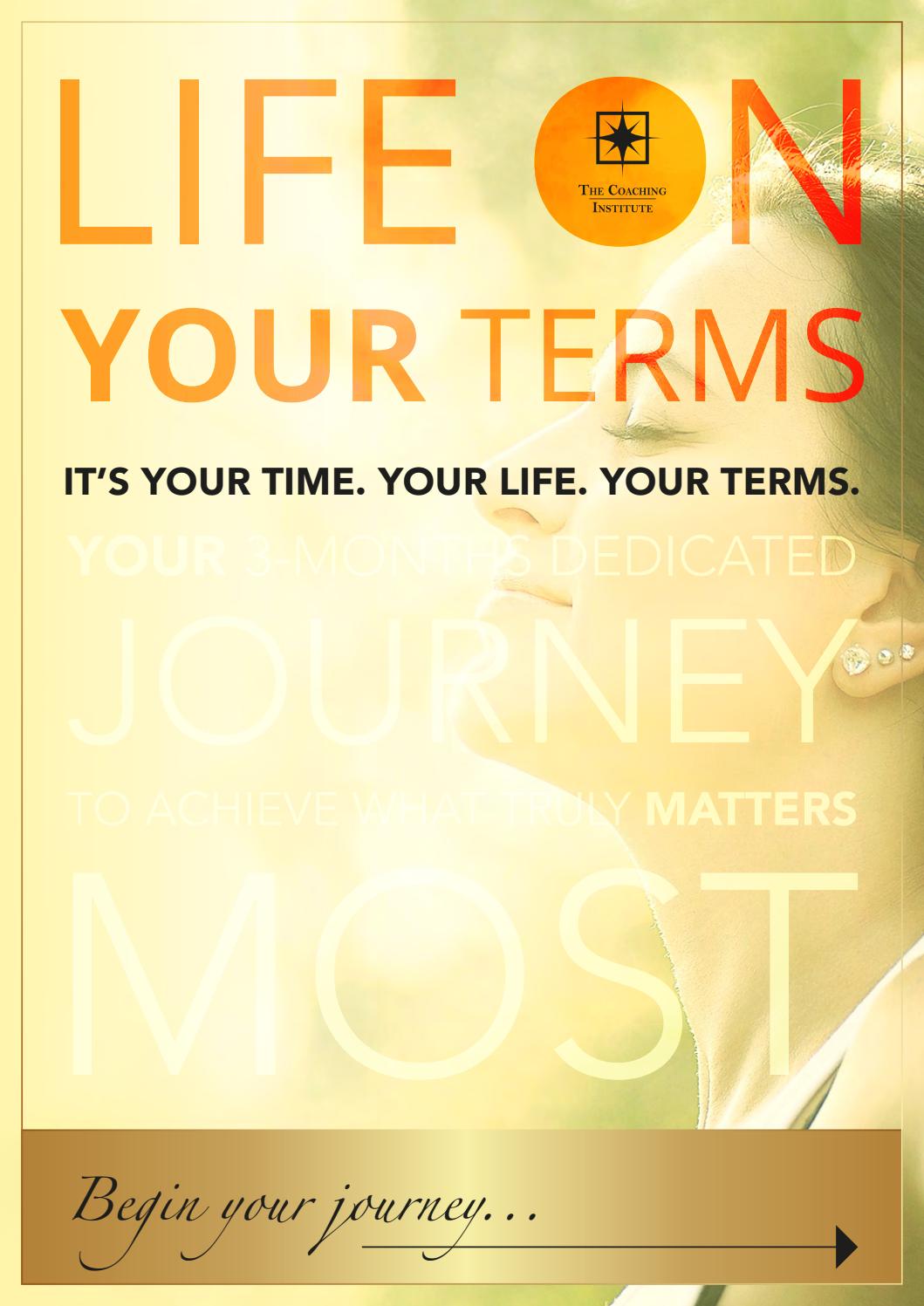 YS 3 Month Package Brochure by The Coaching Institute - Issuu