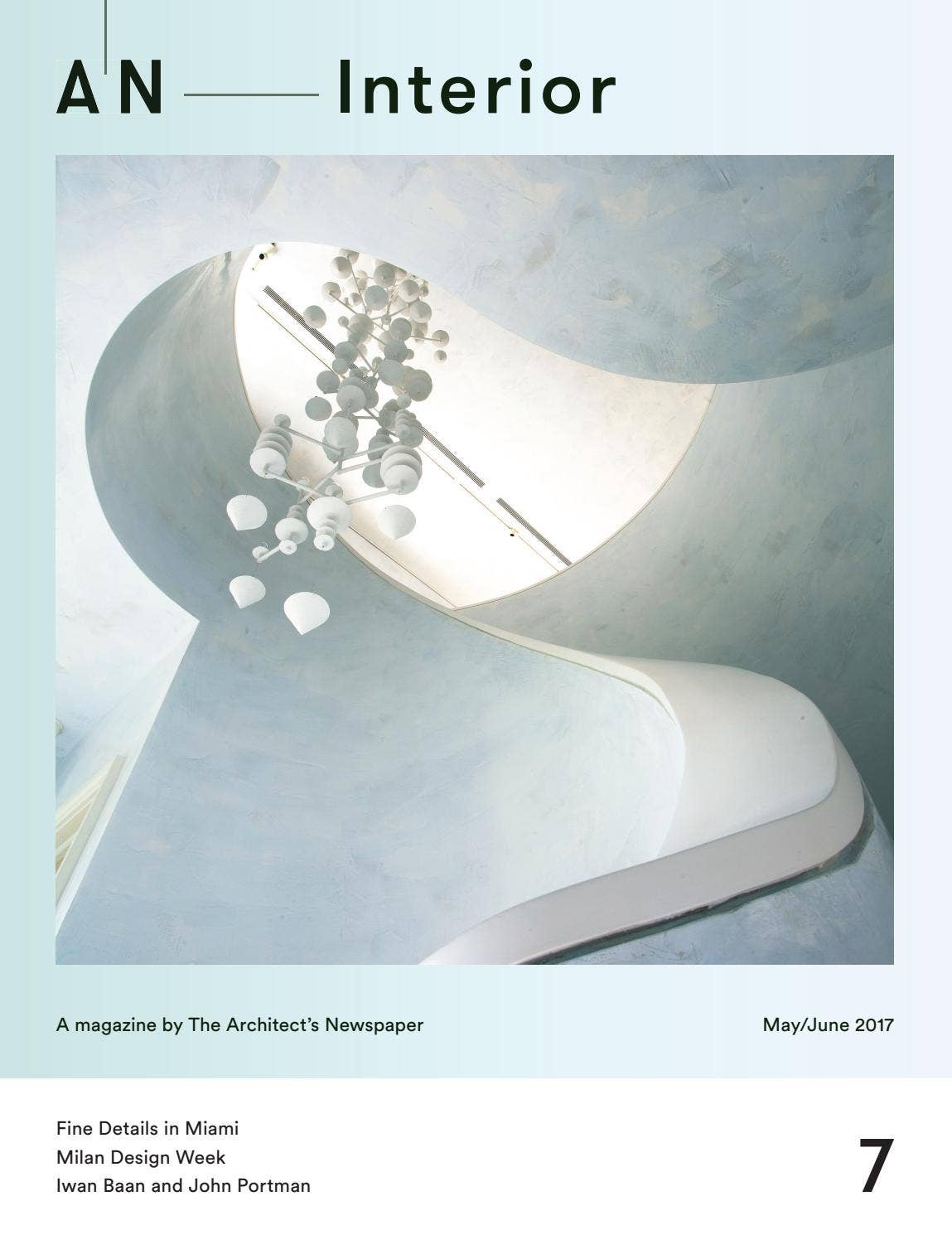 AN Interior 07 (May 2017) by The Architect's Newspaper - Issuu